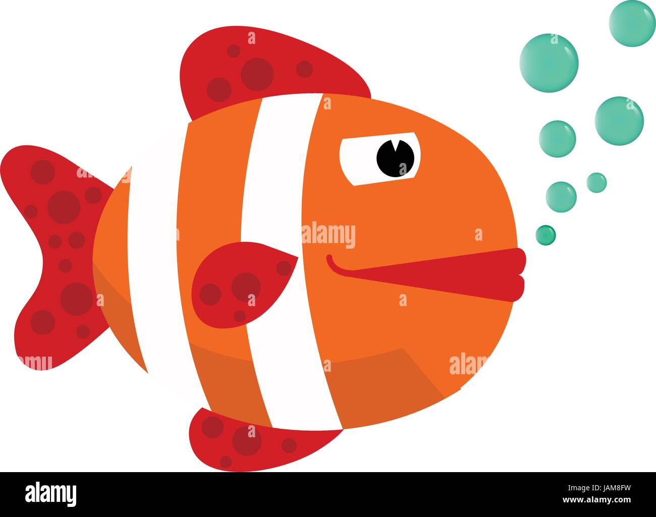 Caricature de poisson clown Banque de photographies et d’images à haute ...