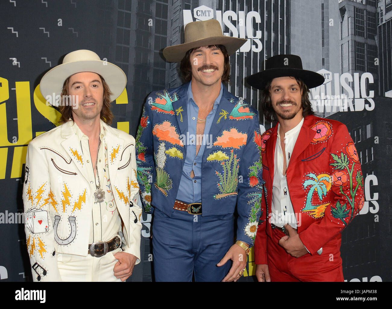 07 juin 2017 - Nashville, Tennessee - Mark Wystrach, Cameron Duddy ...