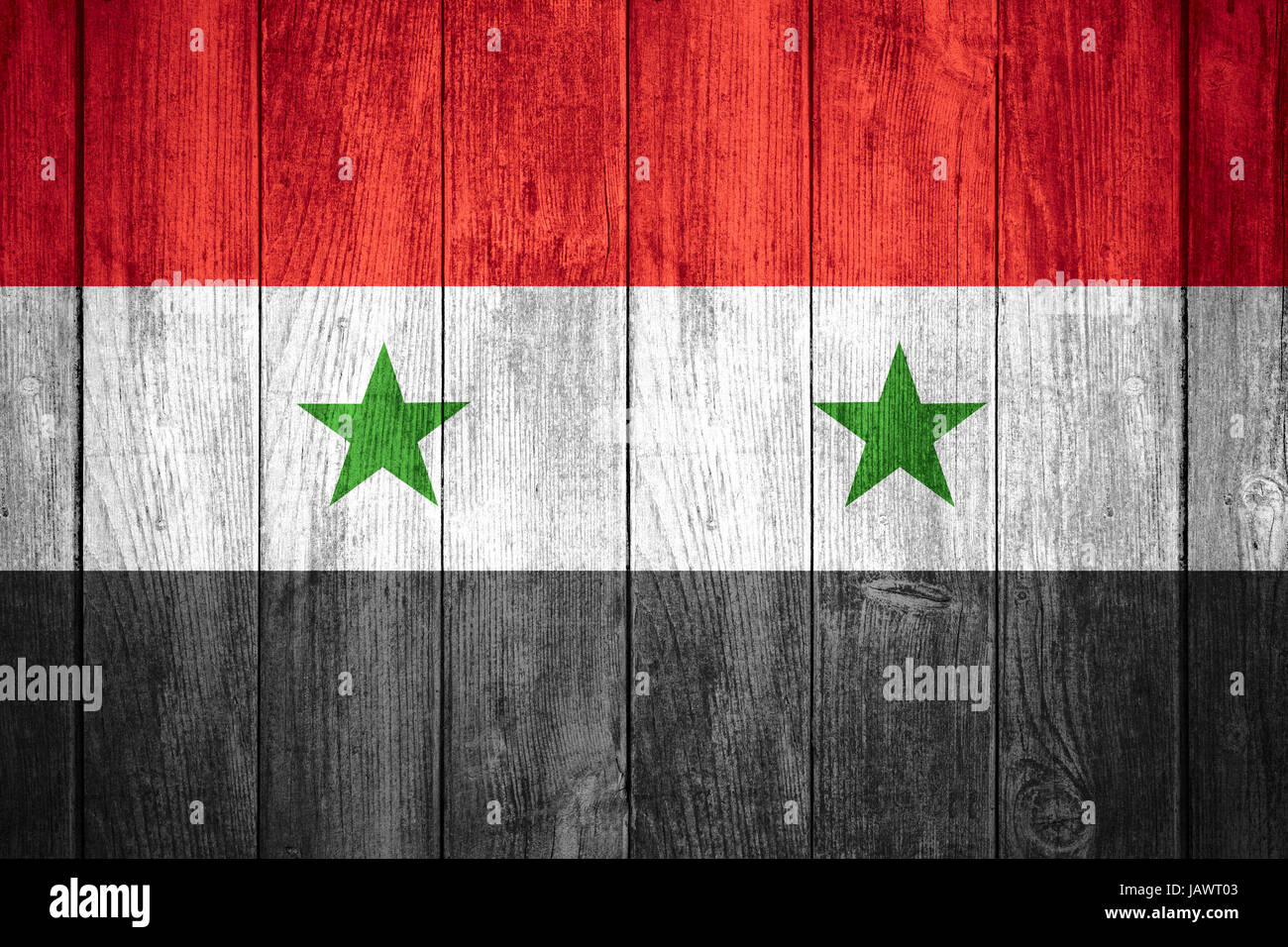 Drapeau syrie en bois Banque de photographies et d’images à haute ...