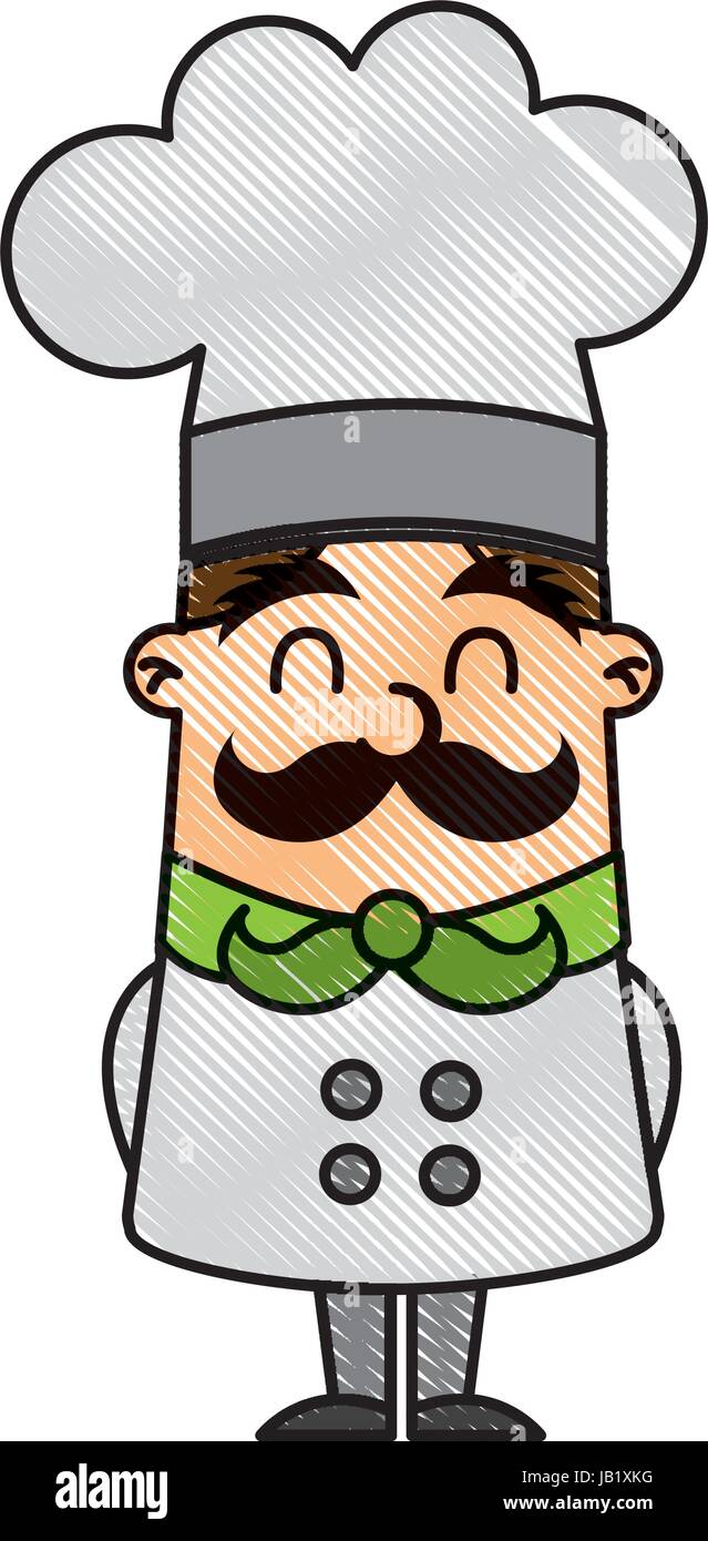 Chef cuisinier humour Banque d'images vectorielles - Alamy
