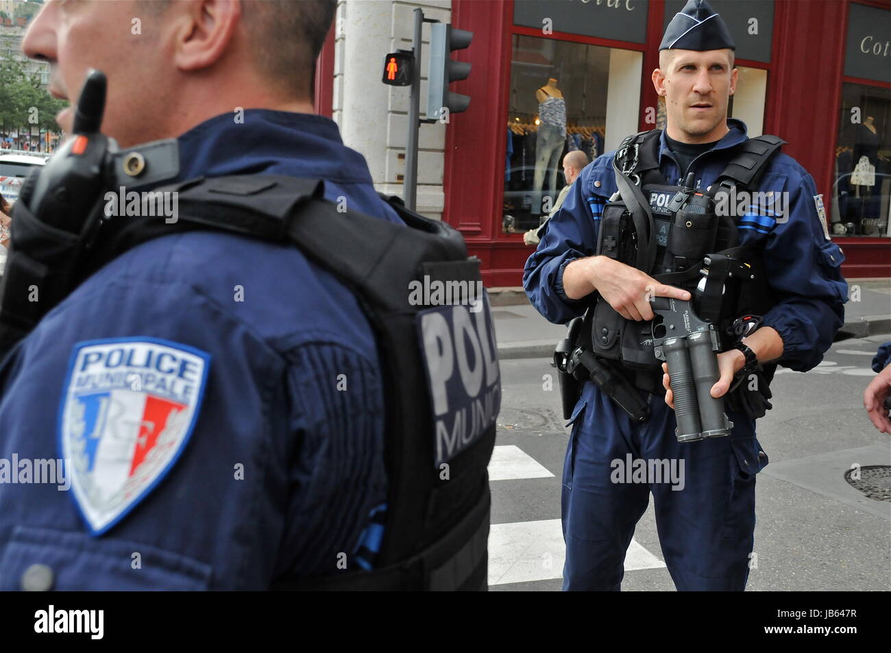 Police municipale de lyons Banque de photographies et d’images à haute ...
