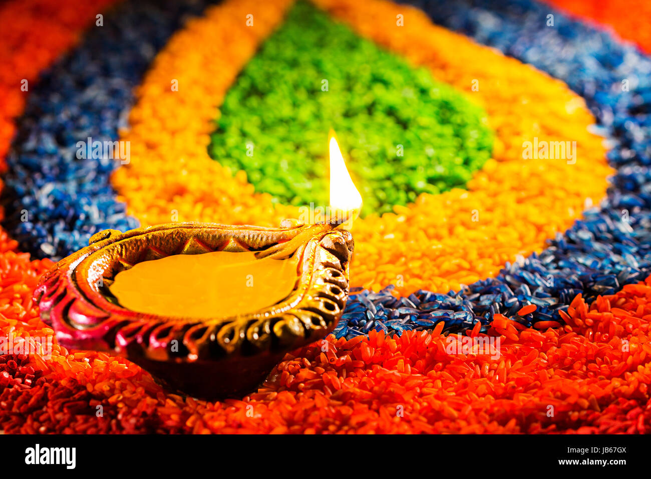 Riz rangoli Banque de photographies et d’images à haute résolution - Alamy