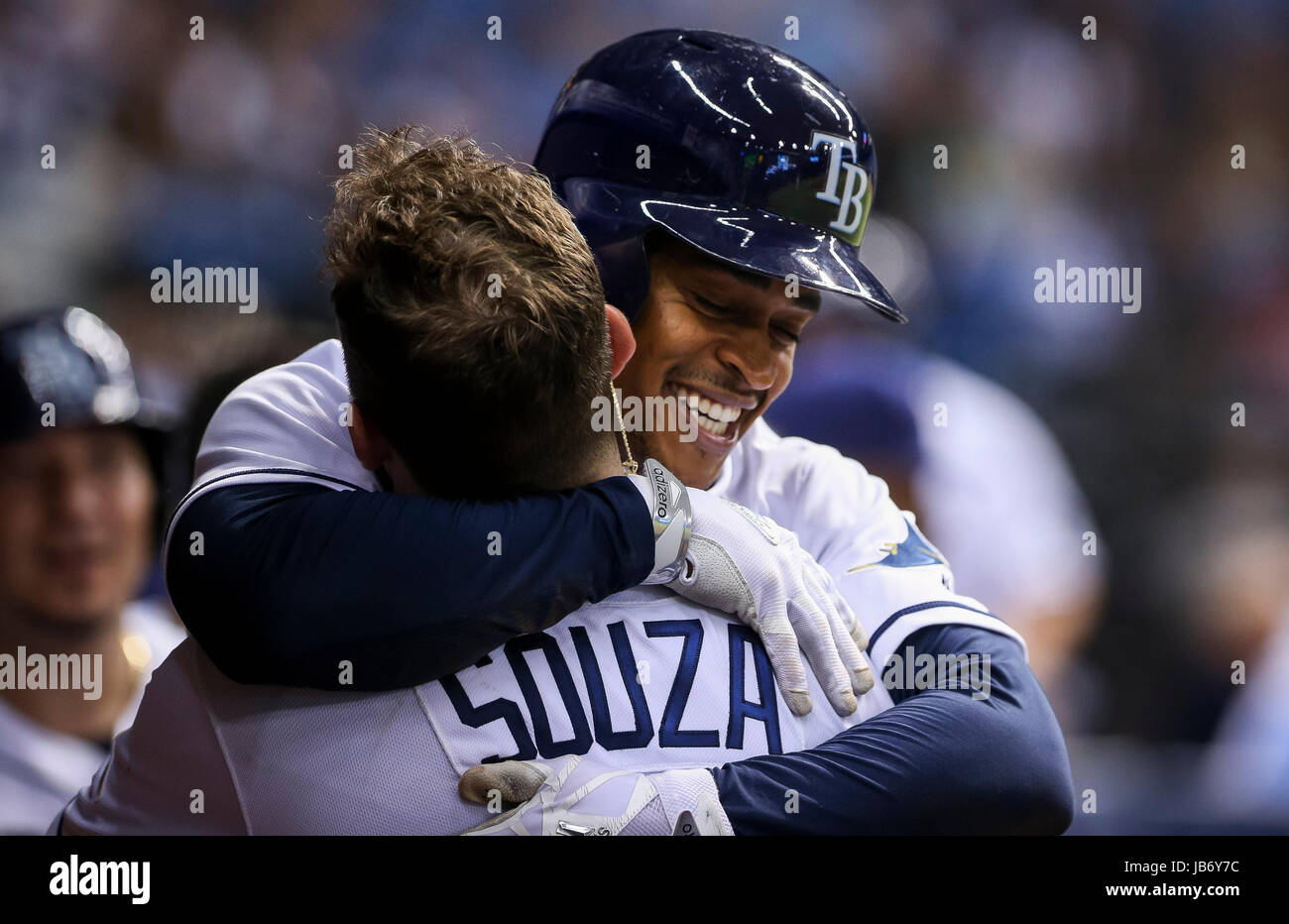 Saint Petersburg, Florida, USA. 9 juin, 2017. Vous VRAGOVIC | fois.Rays ...