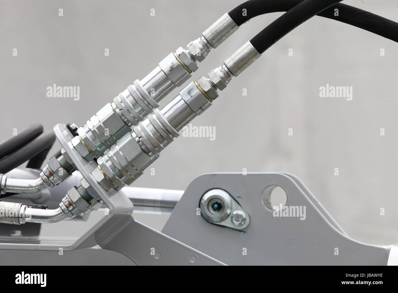 Hydraulic connections Banque de photographies et d’images à haute ...