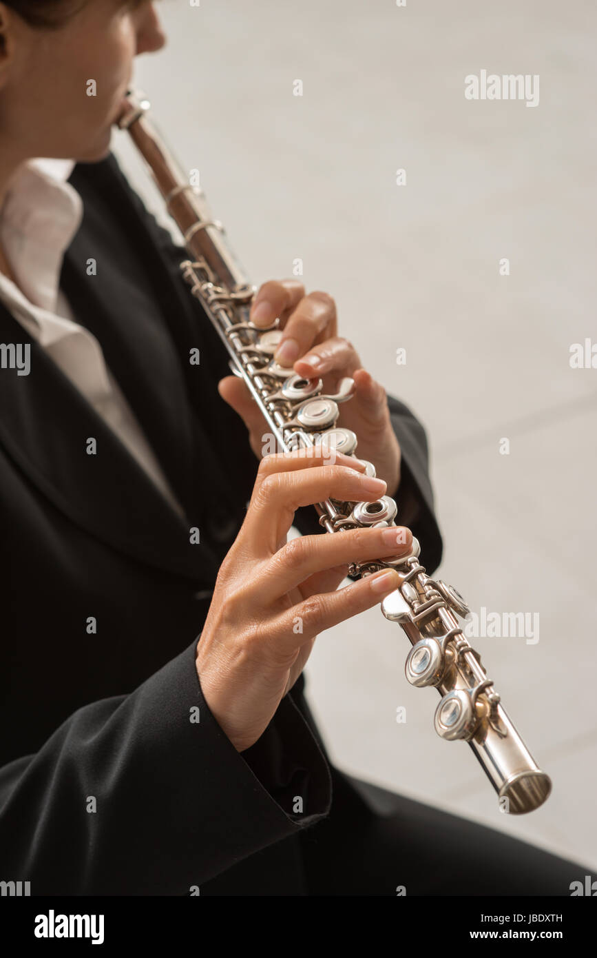 Flûte traversière Banque de photographies et d’images à haute ...