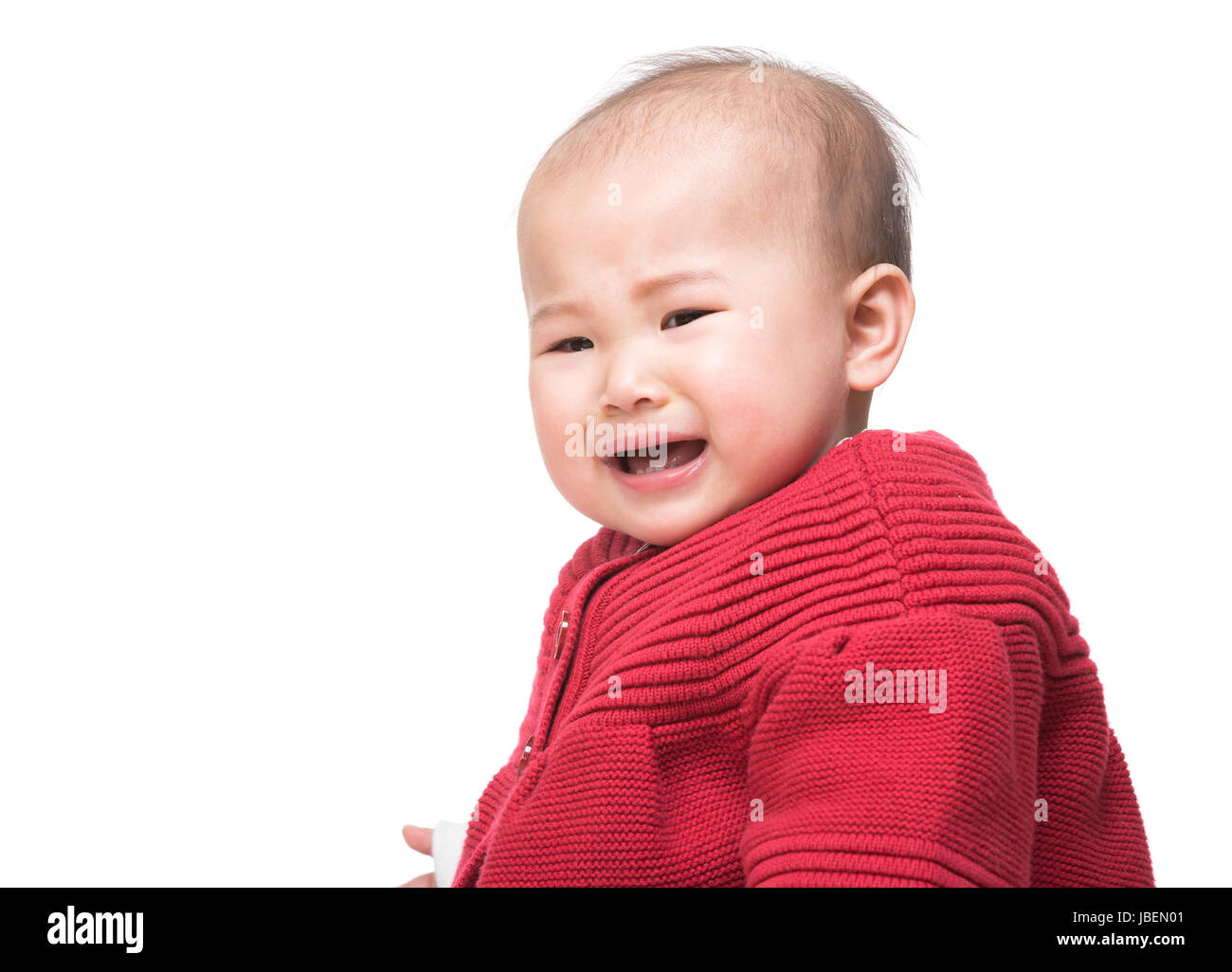 Chinese baby crying red Banque de photographies et d’images à haute ...