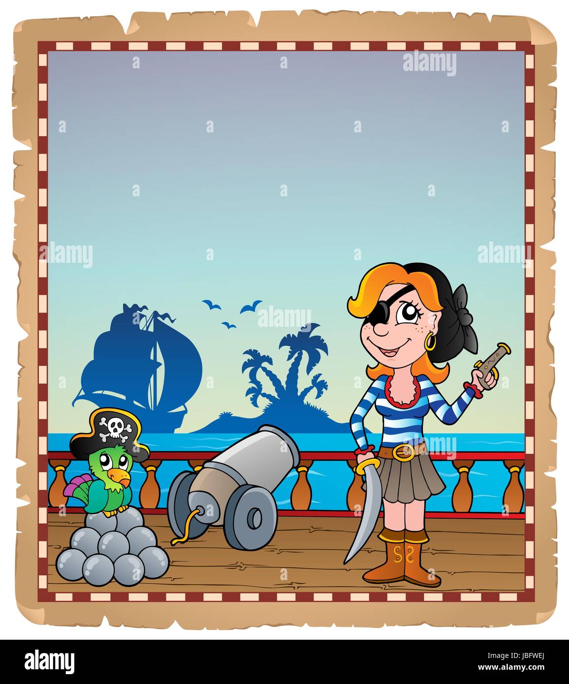 Pont de bateau pirate Banque de photographies et d’images à haute ...