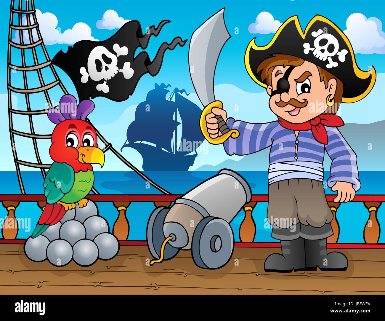 Pont bateau pirate Banque de photographies et d’images à haute ...