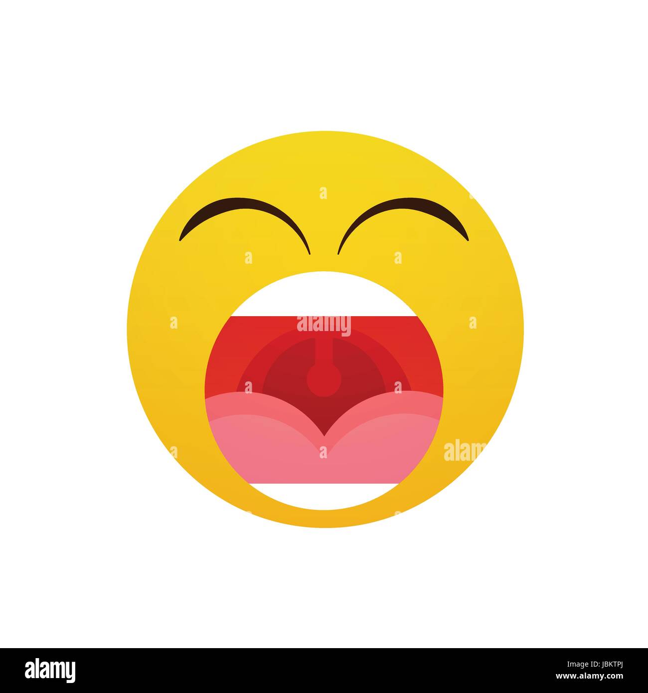 Emoji hurlant Banque de photographies et d’images à haute résolution ...