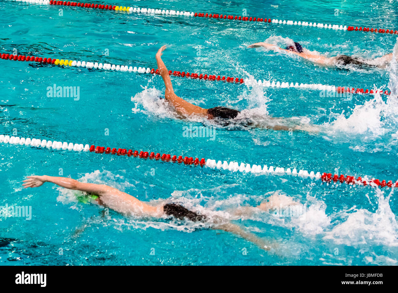 Competitive swimmer Banque de photographies et d’images à haute ...