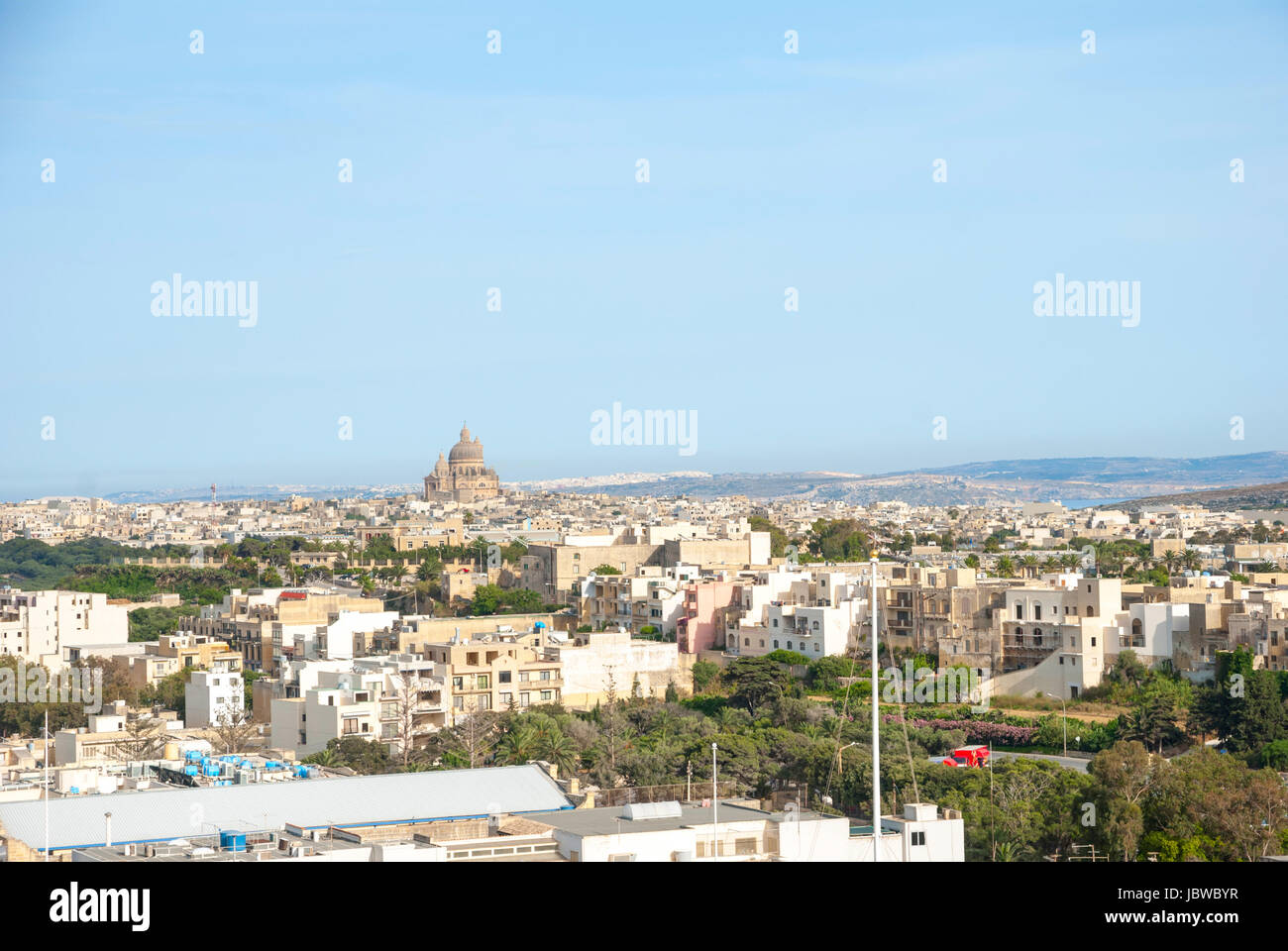 Sur Victoria, Rabat, plus grande ville de l'île de Gozo, Malte Photo ...