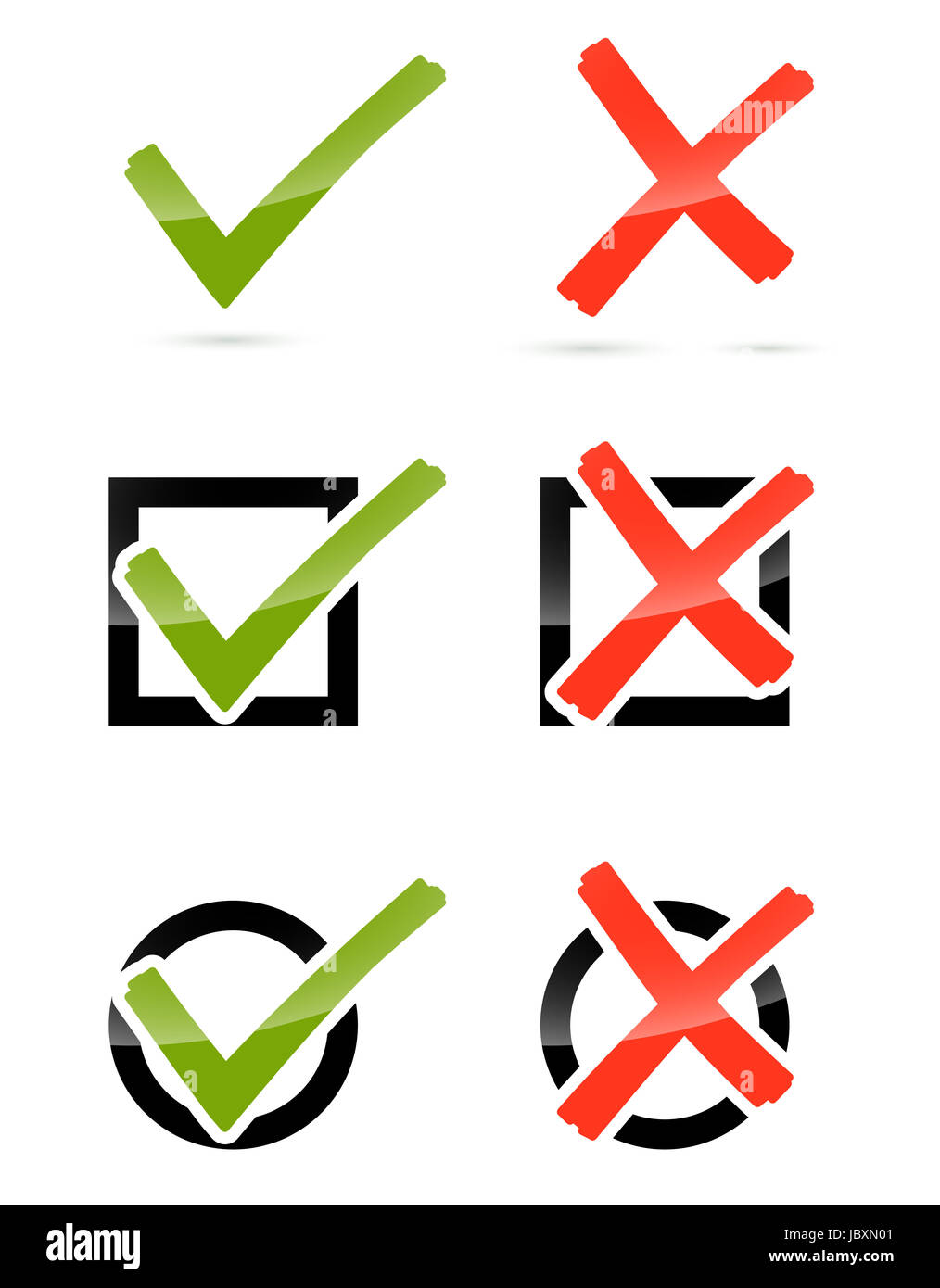 Bouton croix rouge refuser Banque d'images détourées - Page 2 - Alamy