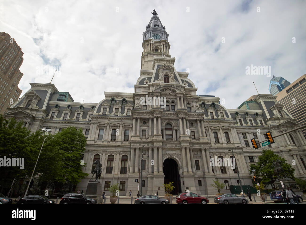 Philly city hall building Banque de photographies et d’images à haute ...