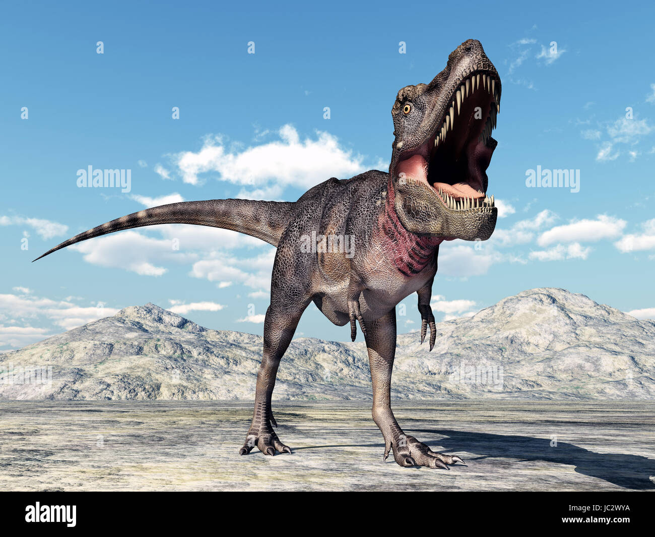 Tarbosaurus 3d Banque de photographies et d’images à haute résolution ...
