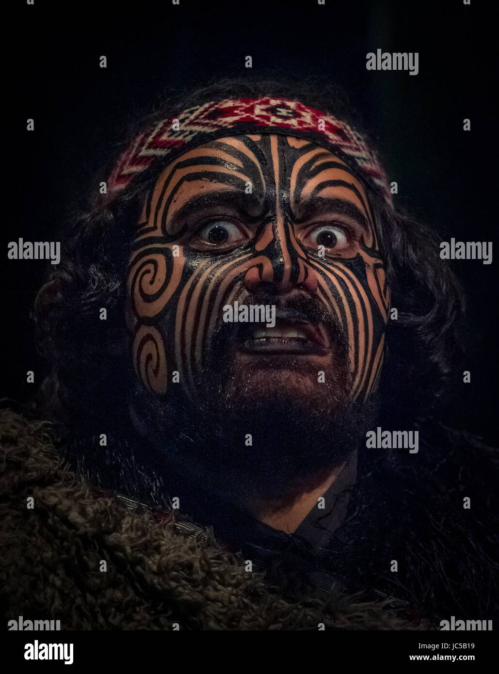 L'ÎLE DU NORD, Nouvelle-zélande - 17 MAI 2017 : Portrait de Tamaki ...