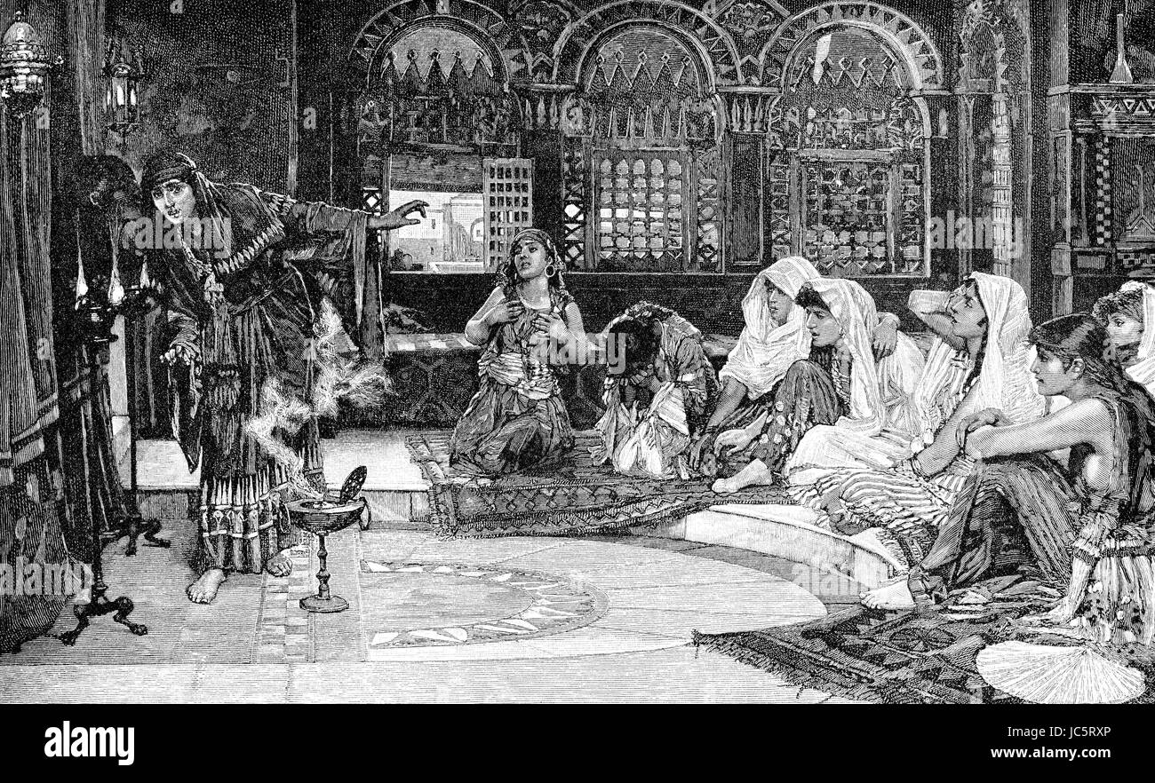 La Pythie, la grande prêtresse du temple d'Apollon à Delphes, l'oracle ...