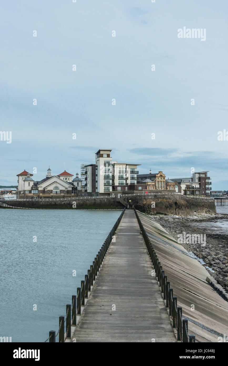 Knightstone island et la plage Banque de photographies et d’images à ...
