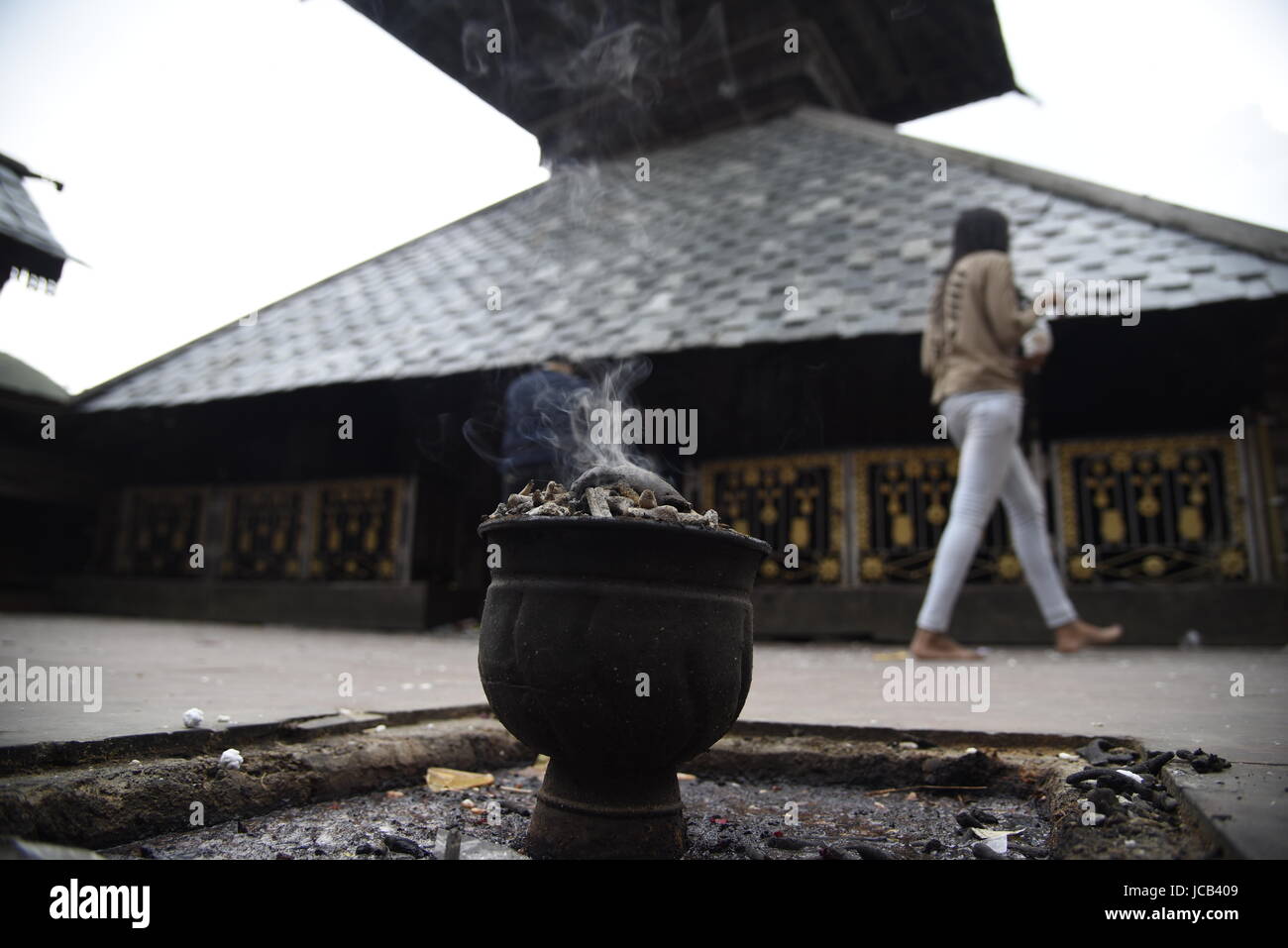 Prasher lake temple nature view Banque de photographies et d’images à ...