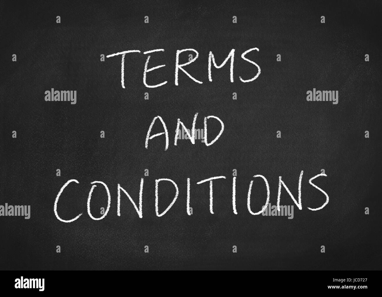 Contrat de conditions Banque d'images noir et blanc - Alamy