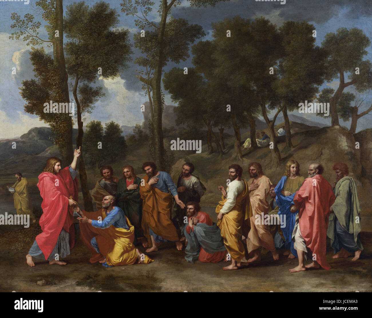 Nicolas poussin painting Banque de photographies et d’images à haute ...