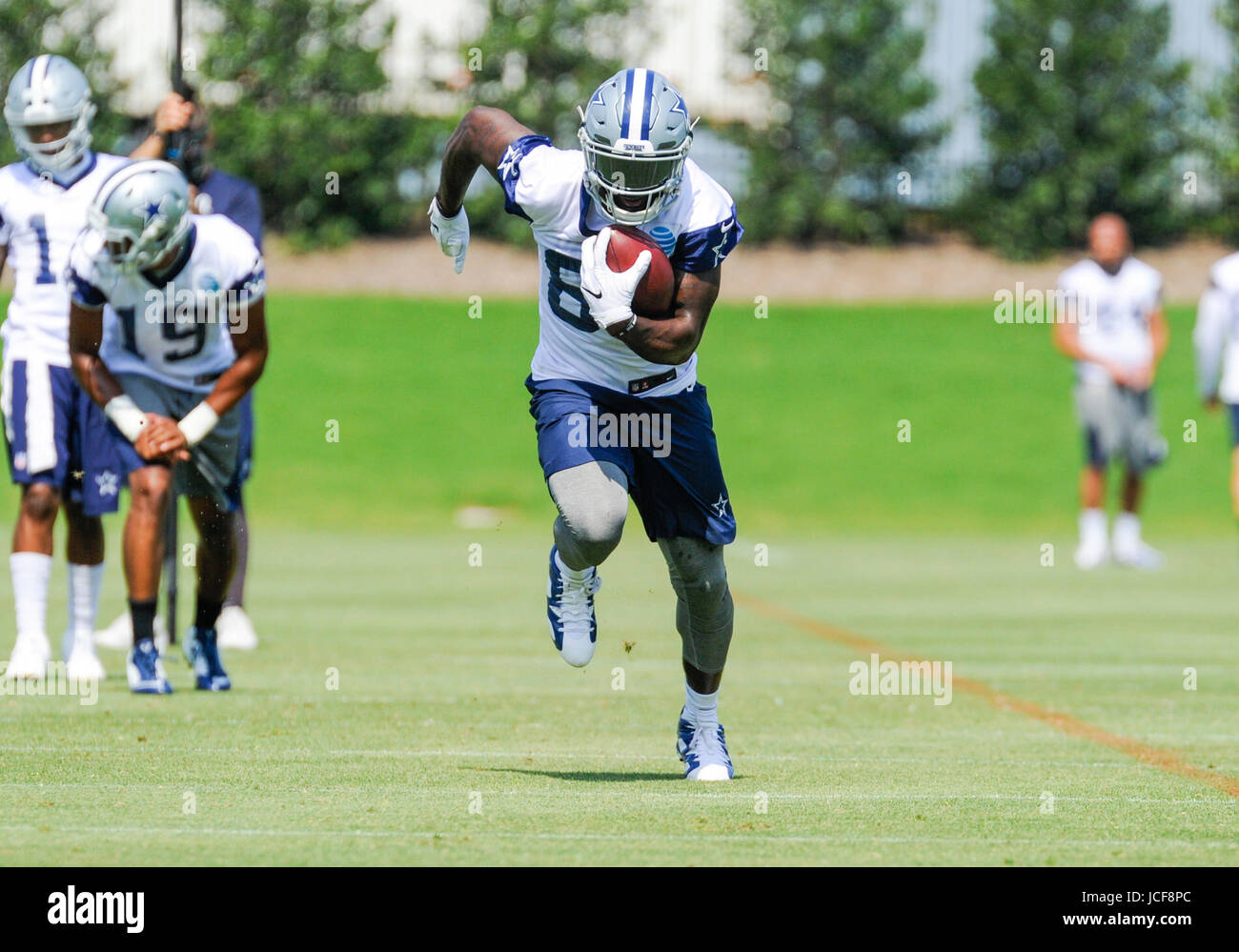 15 juin 2017 : Dallas Cowboys receveur Dez Bryant # 88 pratiques ...