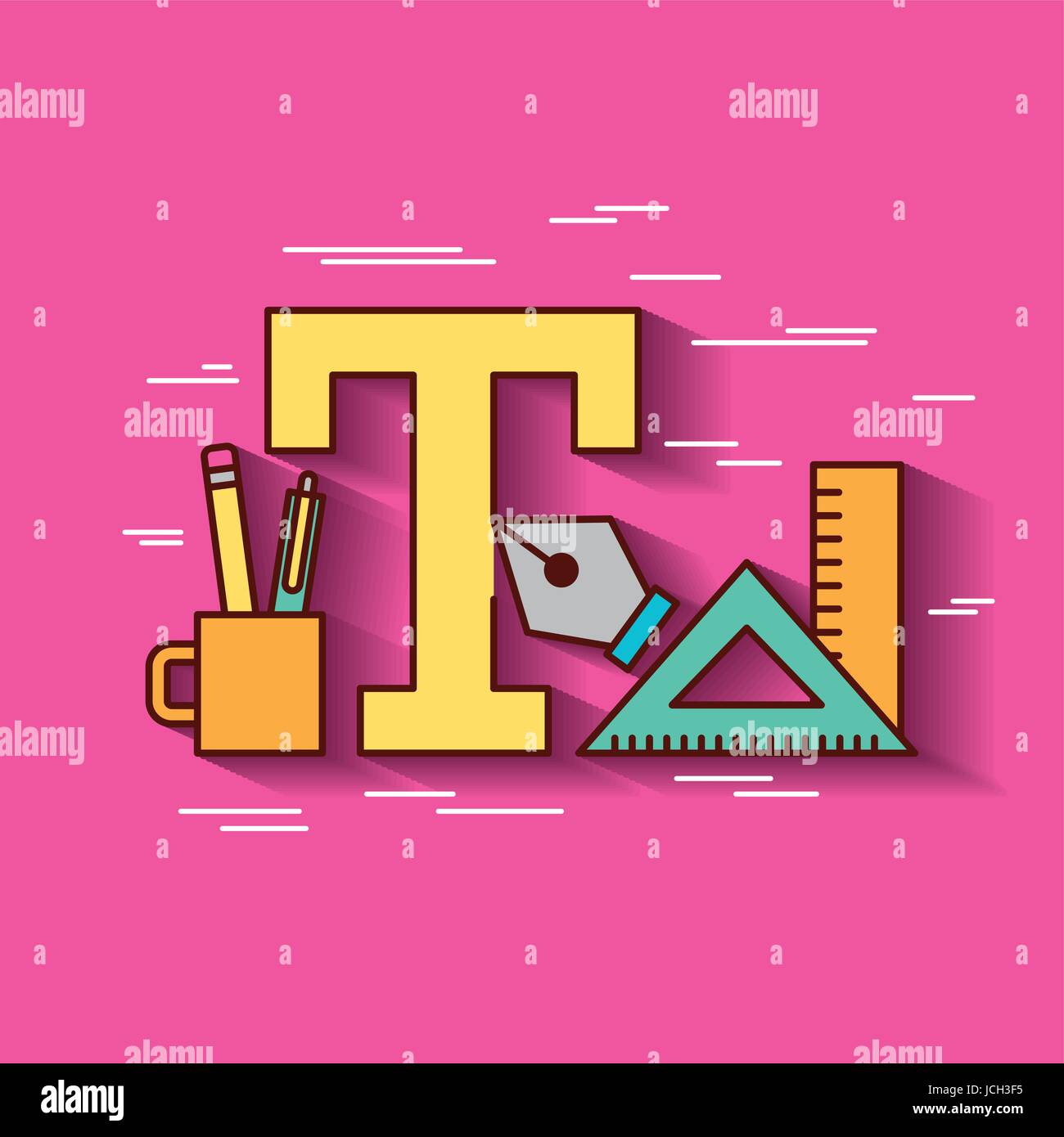 Technical drawing instruments architecture Banque d'images vectorielles ...