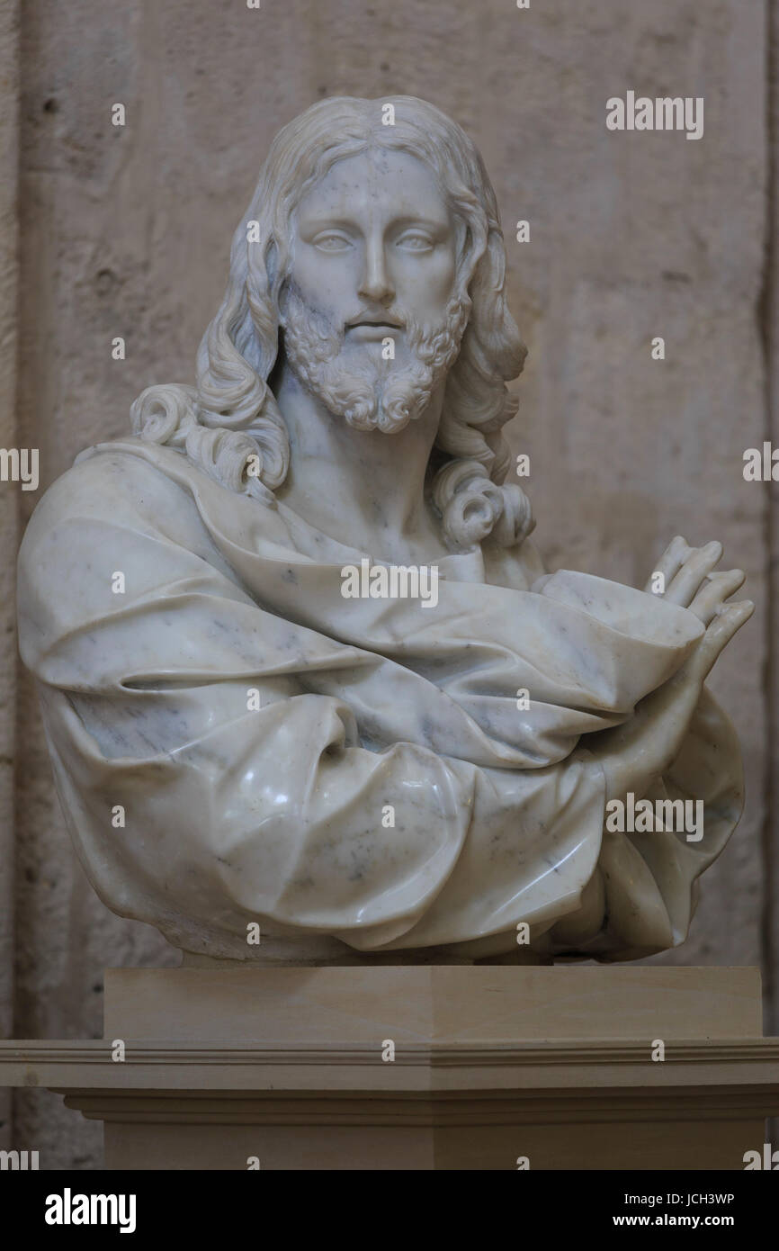 La France, l'Orne (61), Sées, la cathédrale Notre-Dame, le Beau Dieu de ...