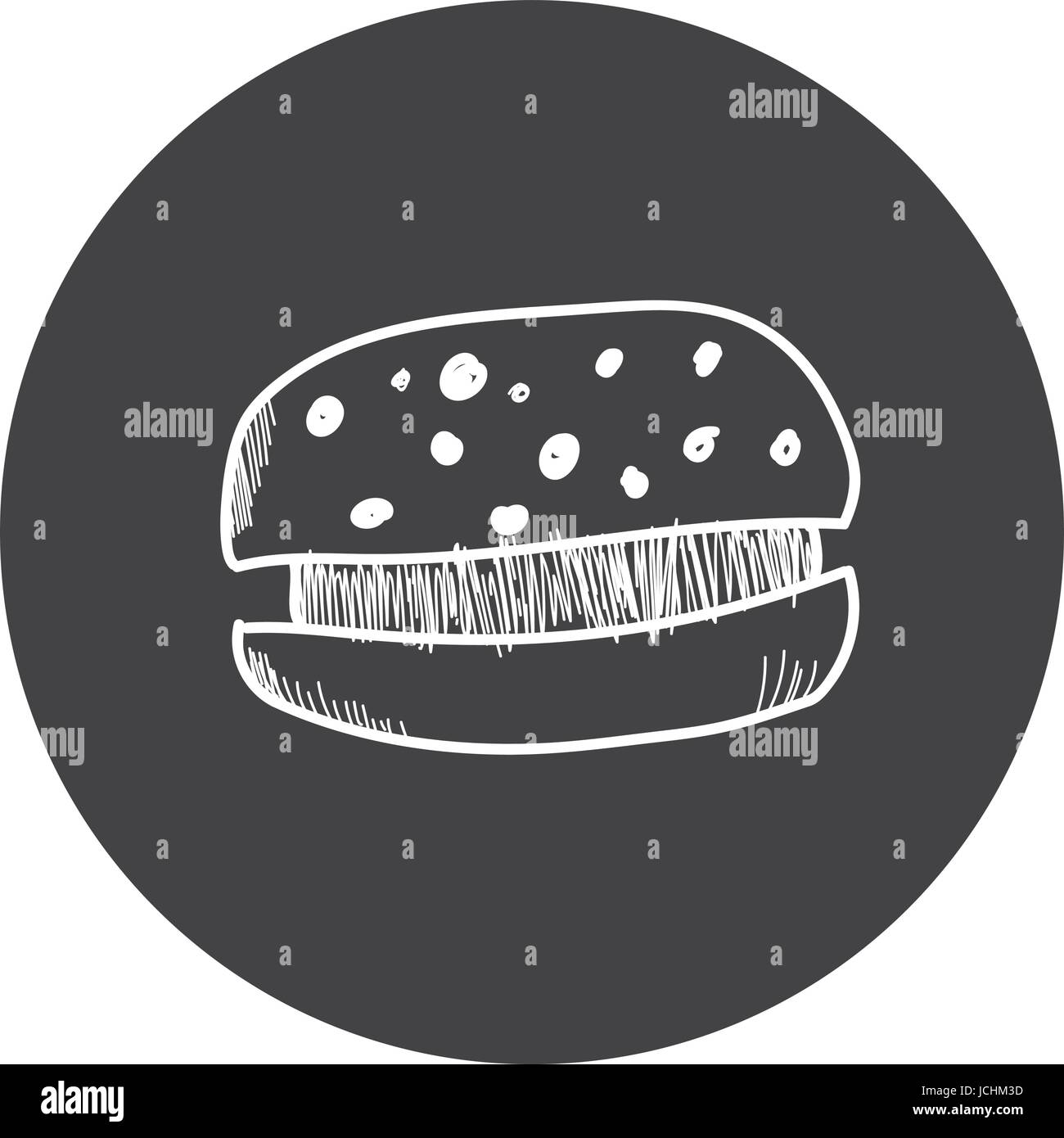 Sticker boulangerie dessiné à la main. L'icône Tableau noir avec une ...