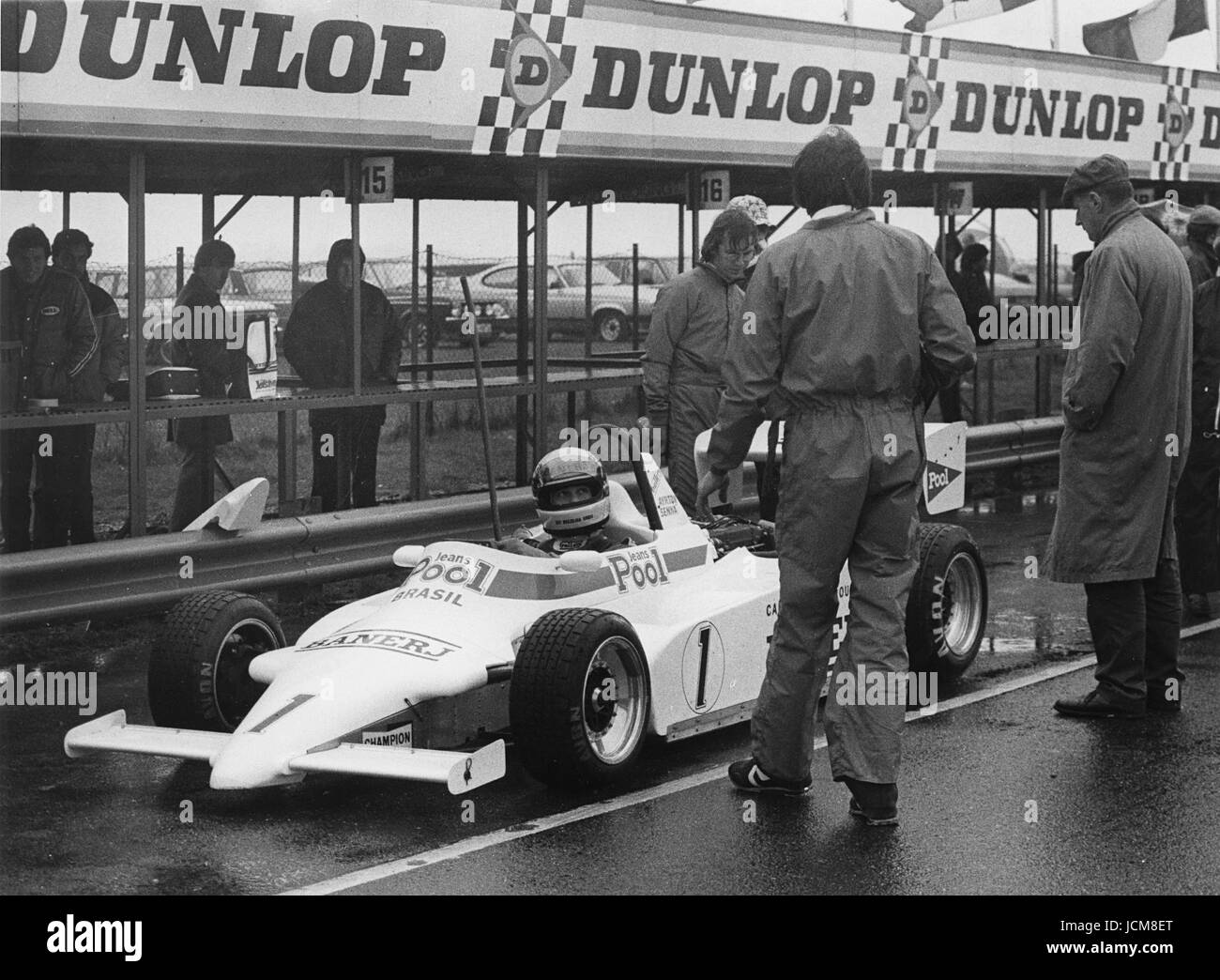 Ralt RT3, Formule 3, Ayrton Senna à Thruxton 13 mars 1983 Photo Stock ...