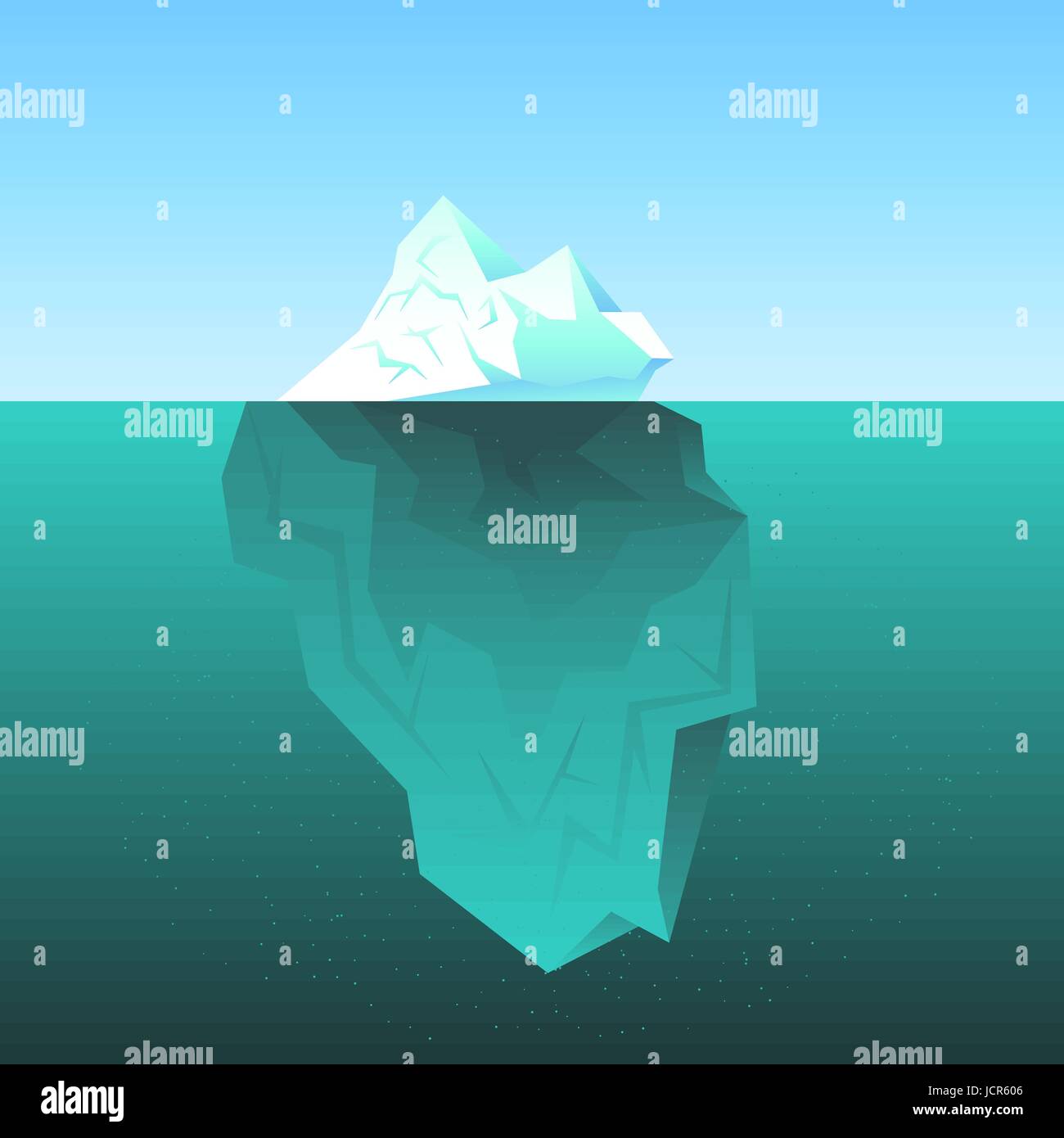 Iceberg vector vectors Banque de photographies et d’images à haute ...