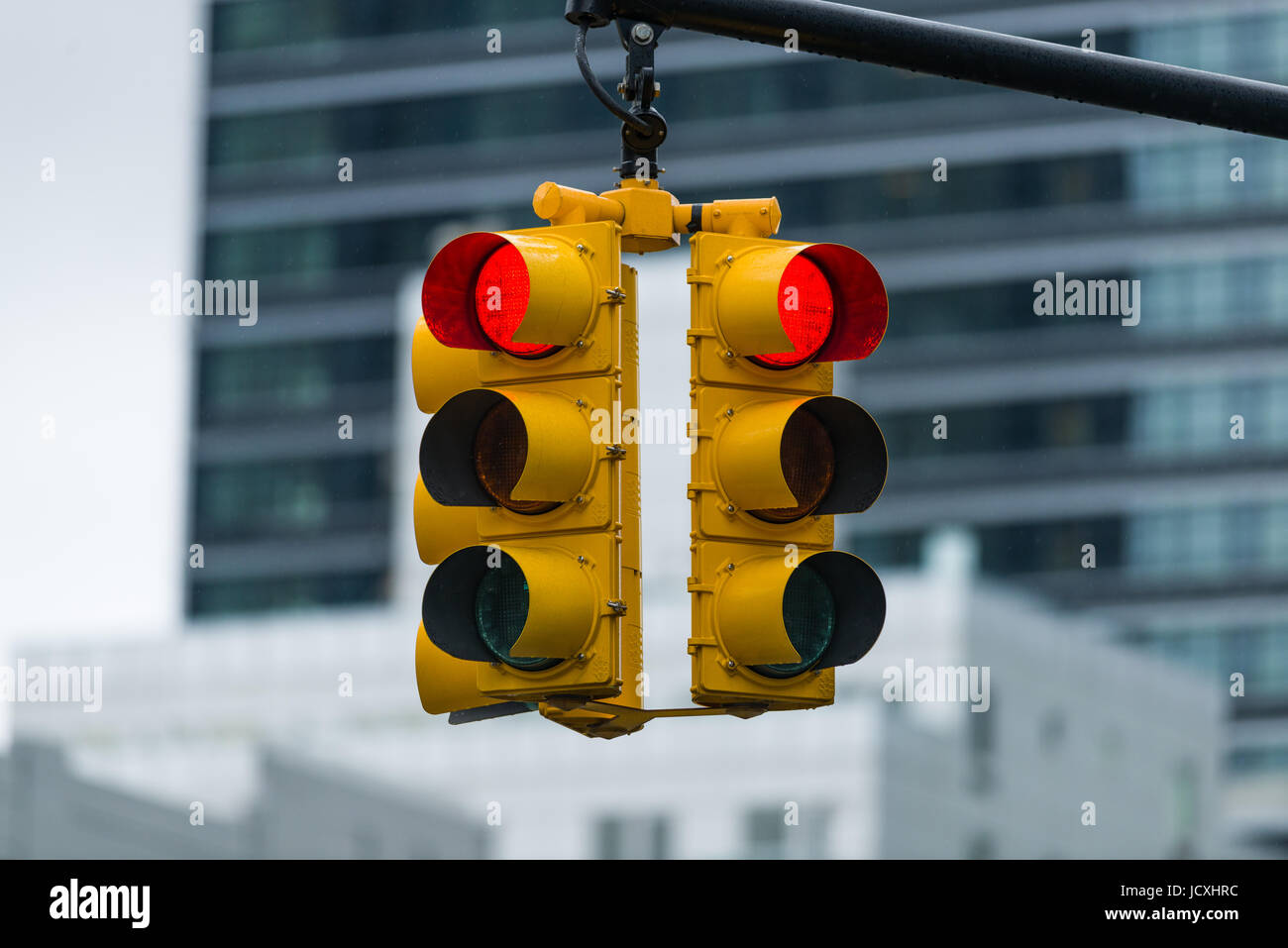 Deux Feux Rouges Banque d'image et photos - Alamy