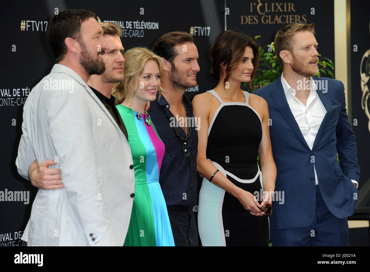 Monte Carlo, 57e Festival de la télévision. Photocall 'Par défaut' sur ...