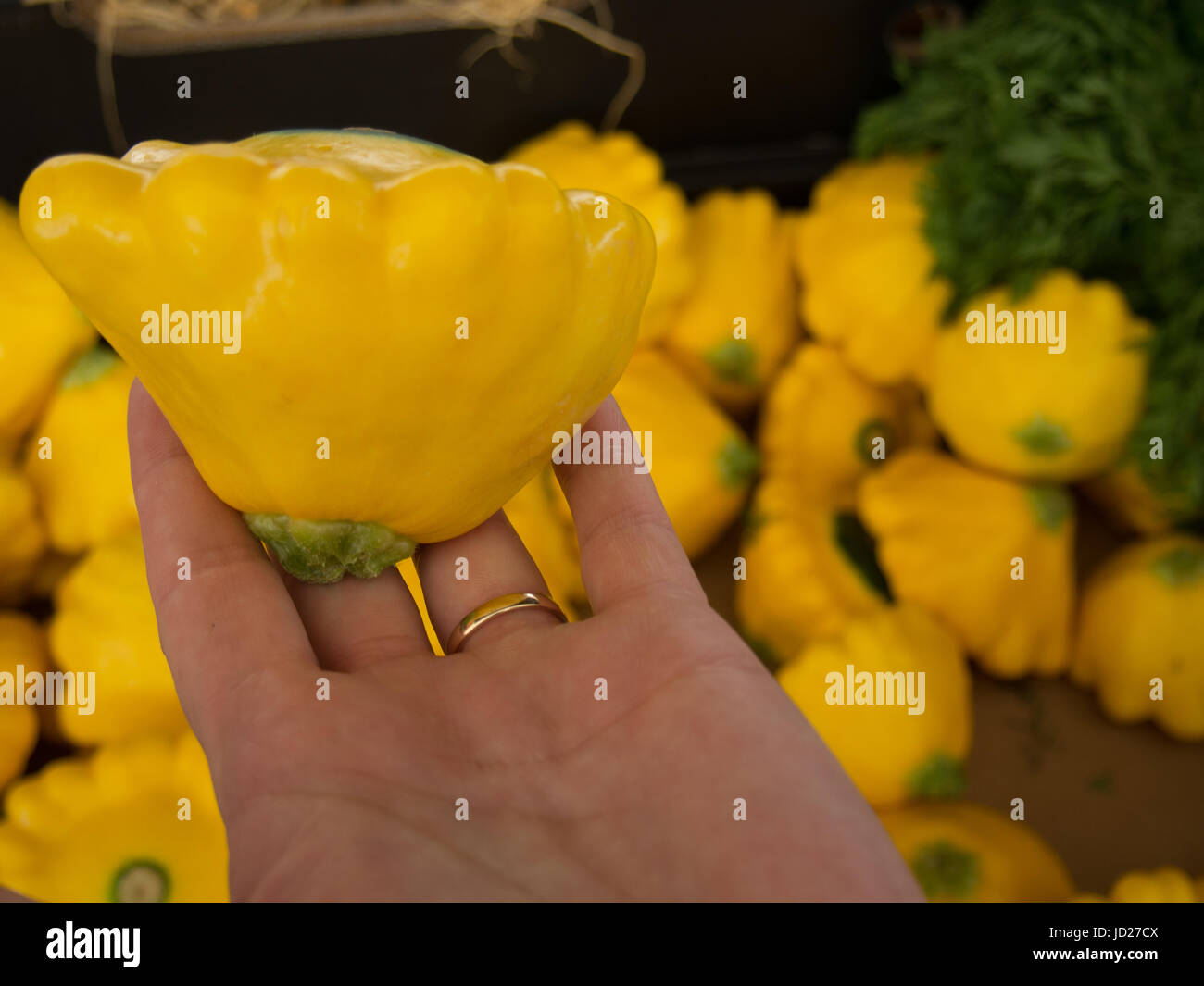 Courge jaune Banque de photographies et d’images à haute résolution - Alamy