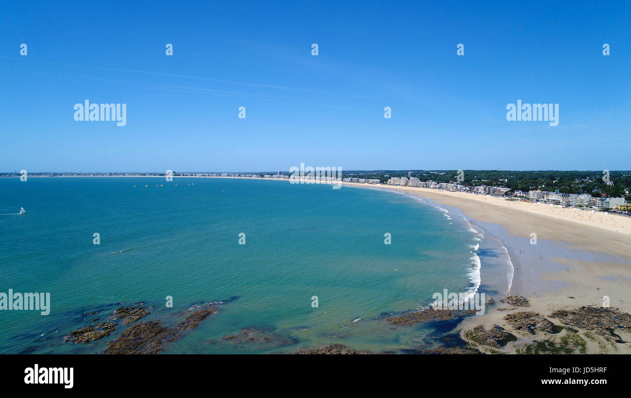 Plage de la baule france Banque de photographies et d’images à haute ...