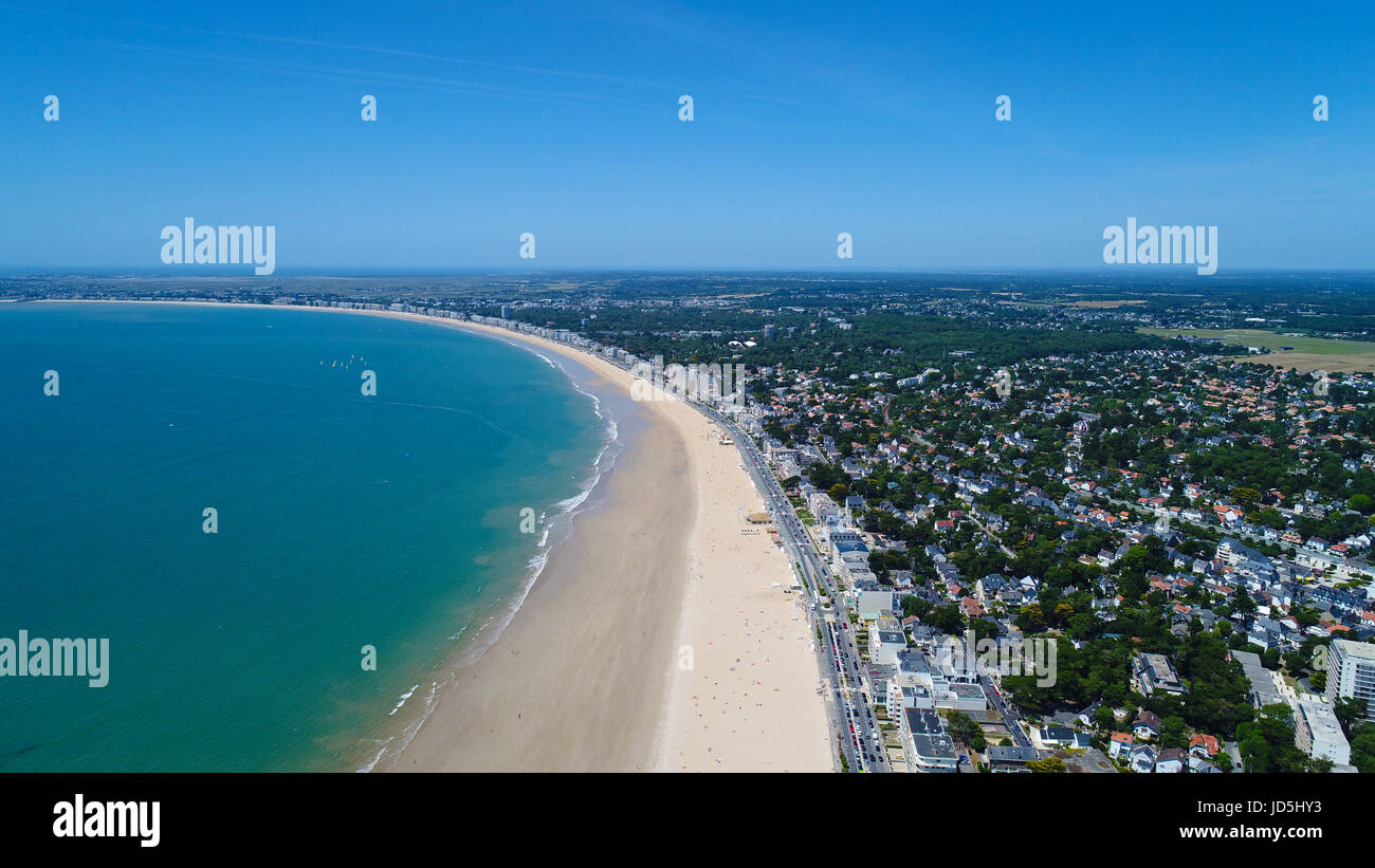 Plage de la baule france Banque de photographies et d’images à haute ...