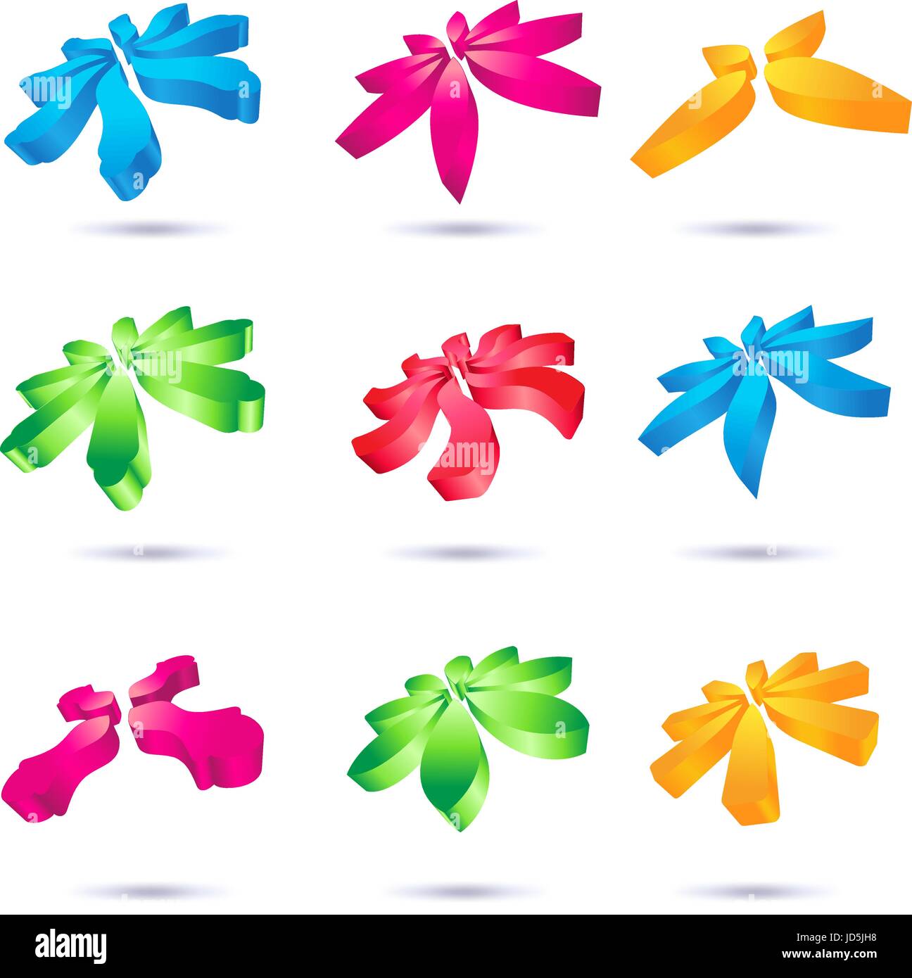 Ensemble de formes et de symboles. Les icônes de la mode et logotypes ...