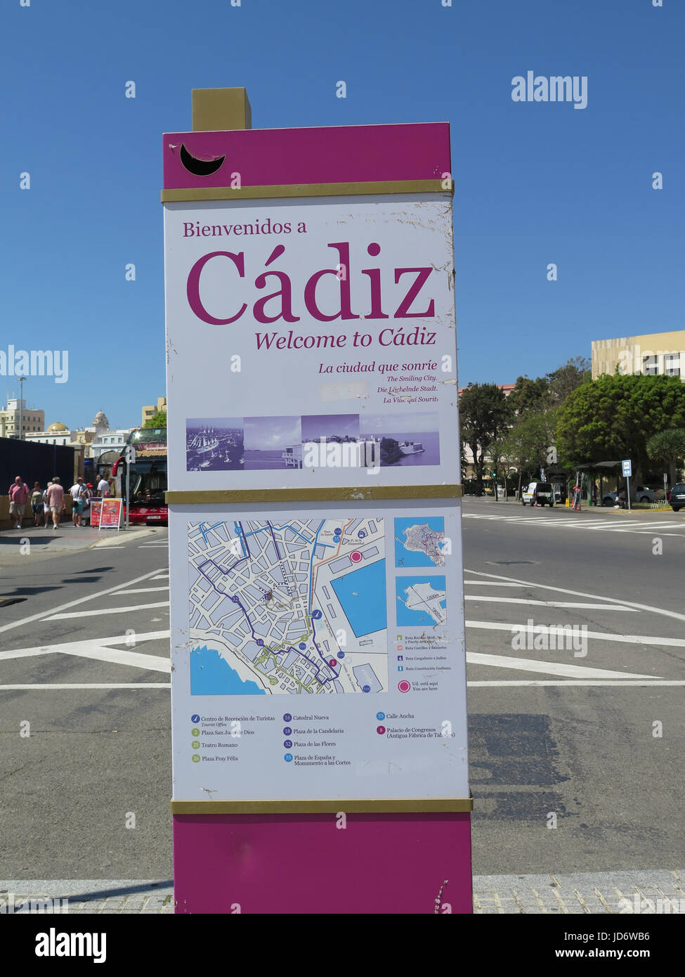 Mapa de cadix Banque de photographies et d’images à haute résolution ...