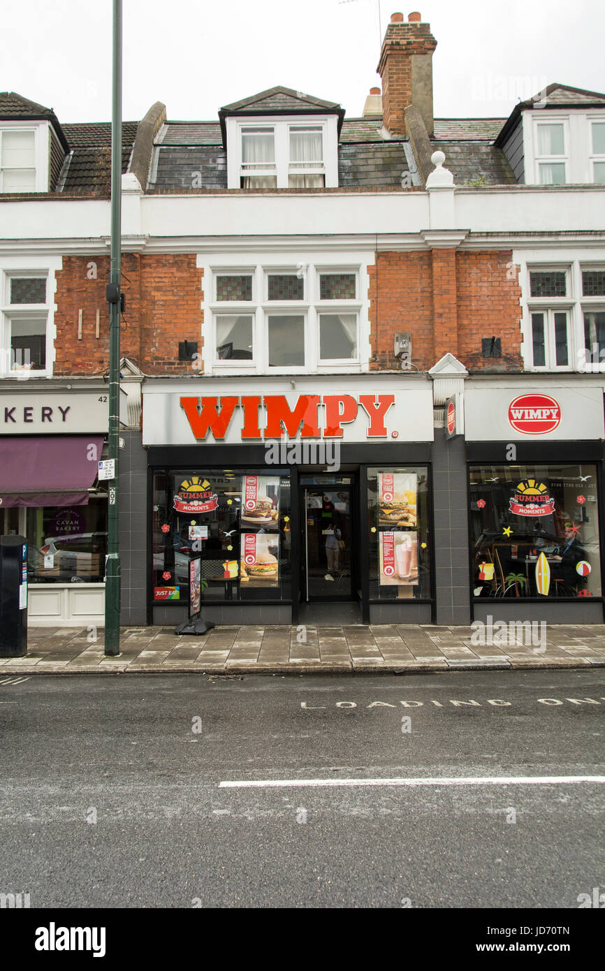 Restaurant wimpy royaume uni Banque de photographies et d’images à ...