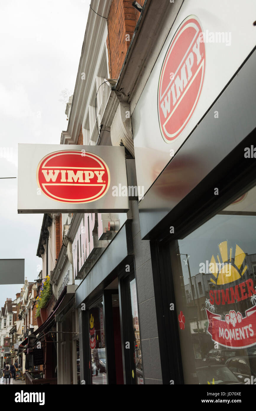 Wimpy restaurant Banque de photographies et d’images à haute résolution ...