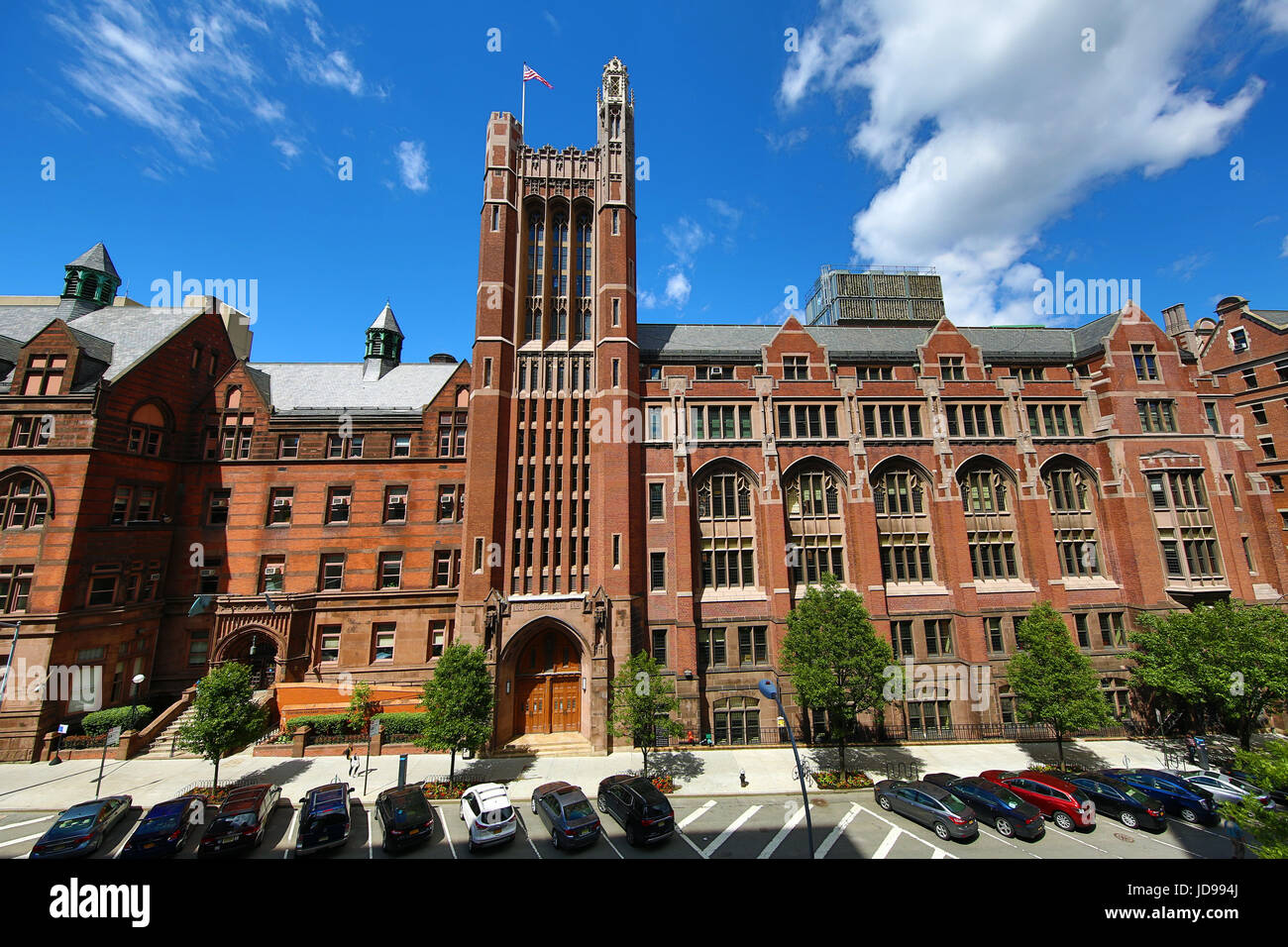 Les enseignants de l'université de Columbia College, New York City, New ...