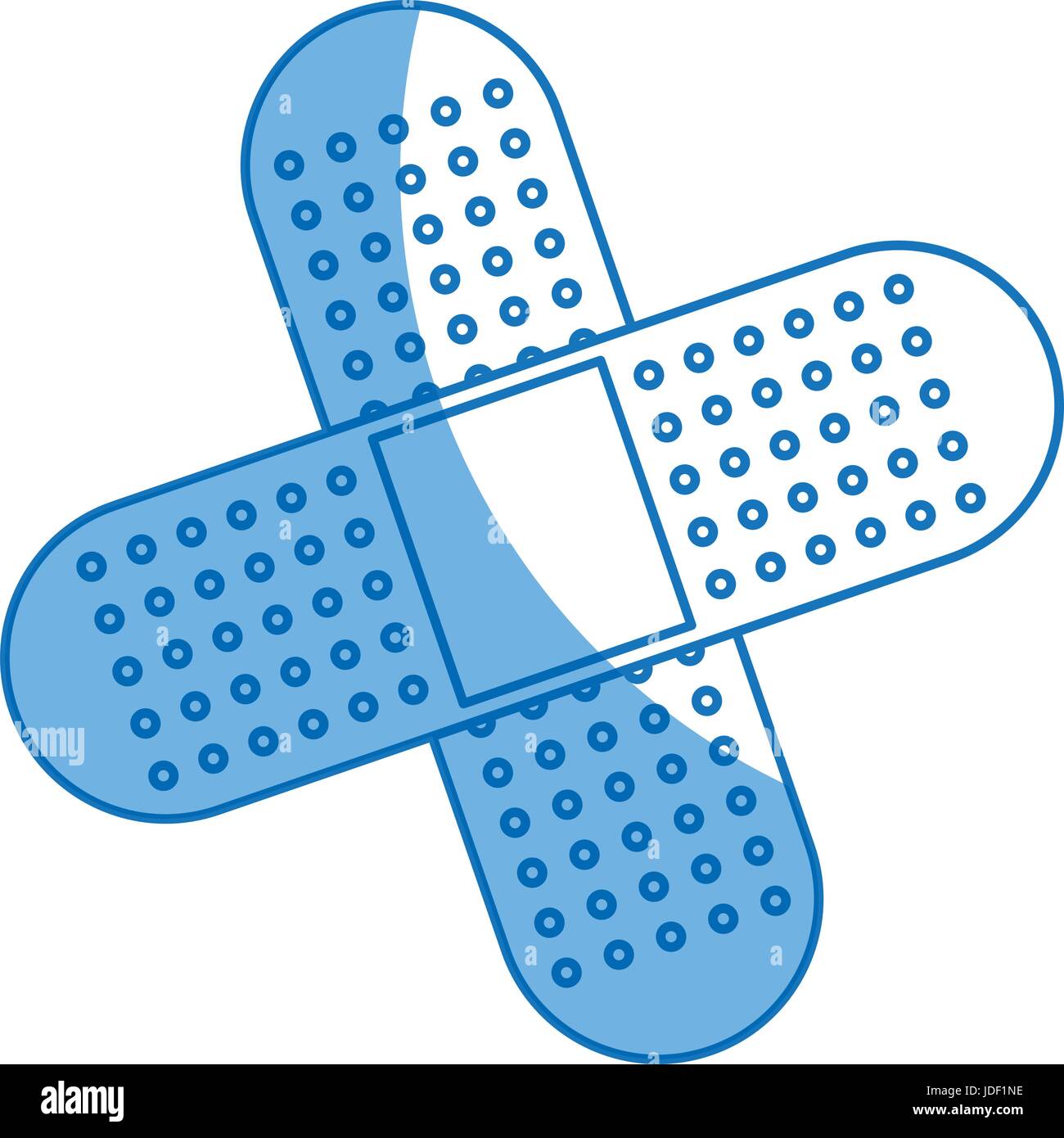 L'icône de plâtre médical élément pansement trousse de premiers soins ...