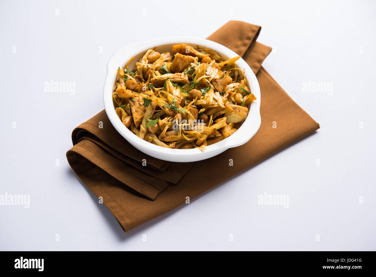 Kathal ki Sabzi Sukhi ou légumes bhaji ou jaque fiche de fanas chi ...