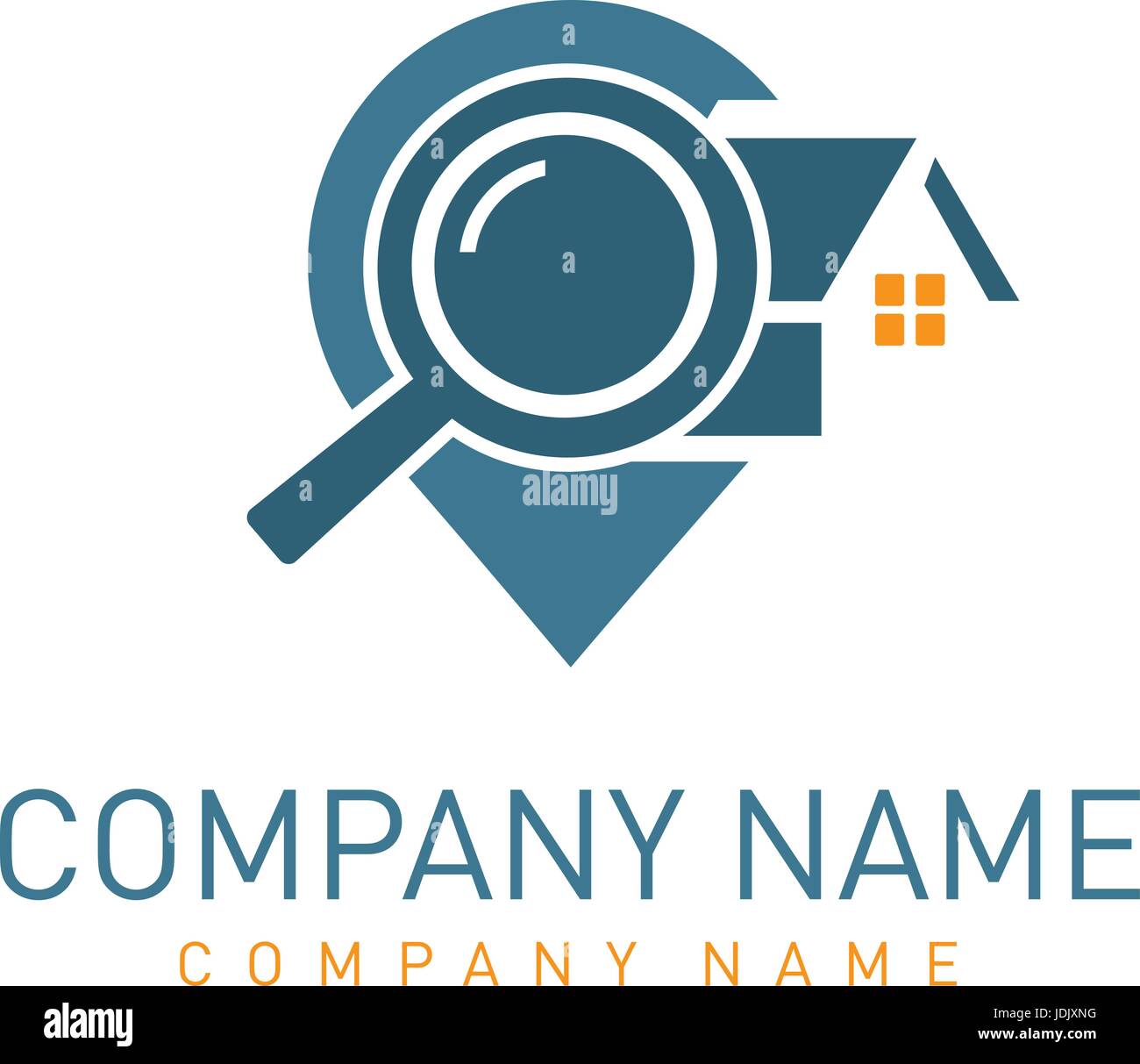 Logo de recherche Banque d'images vectorielles - Alamy