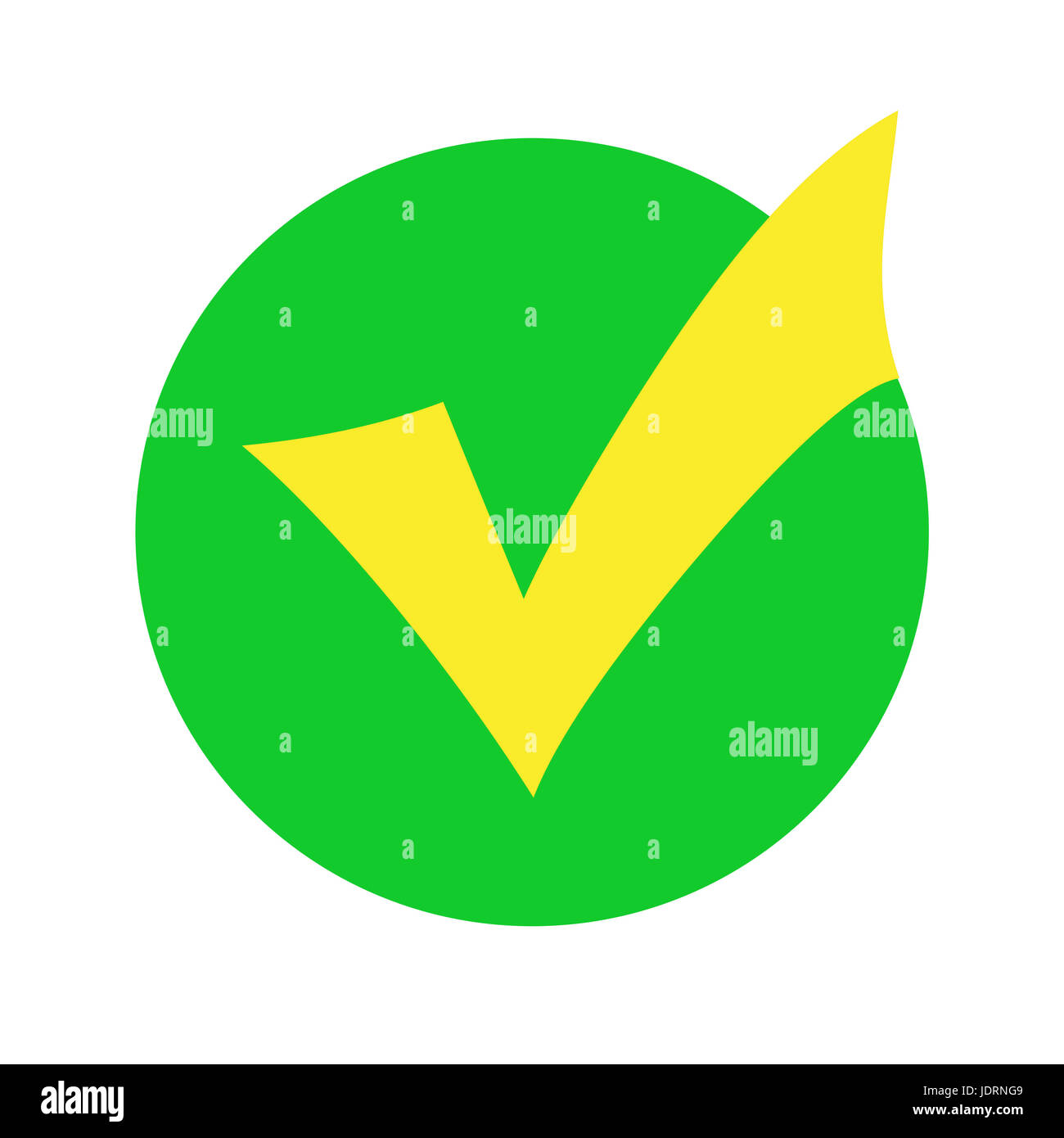 Coche jaune dans un cercle vert isolé sur fond blanc. Image graphique ...
