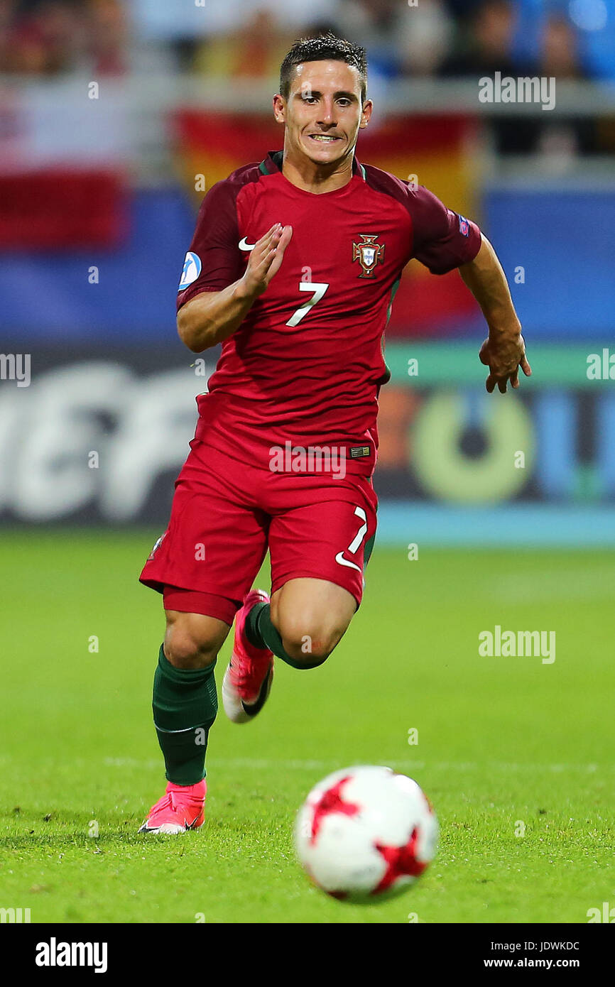 Daniel Podence pendant le match de entre le Portugal et l'Espagne le 20 ...