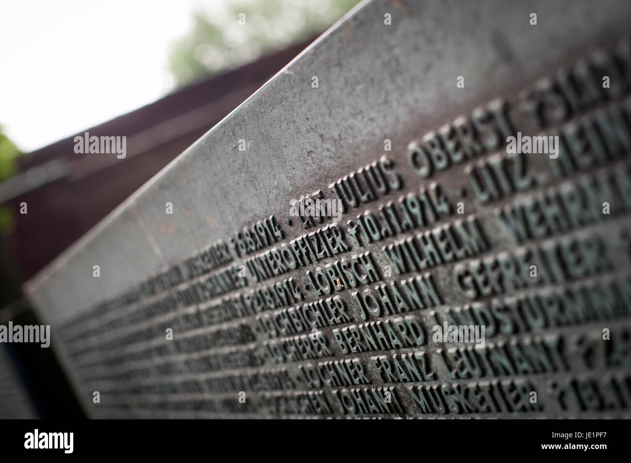 Cimetière allemand de langemark Banque de photographies et d’images à ...
