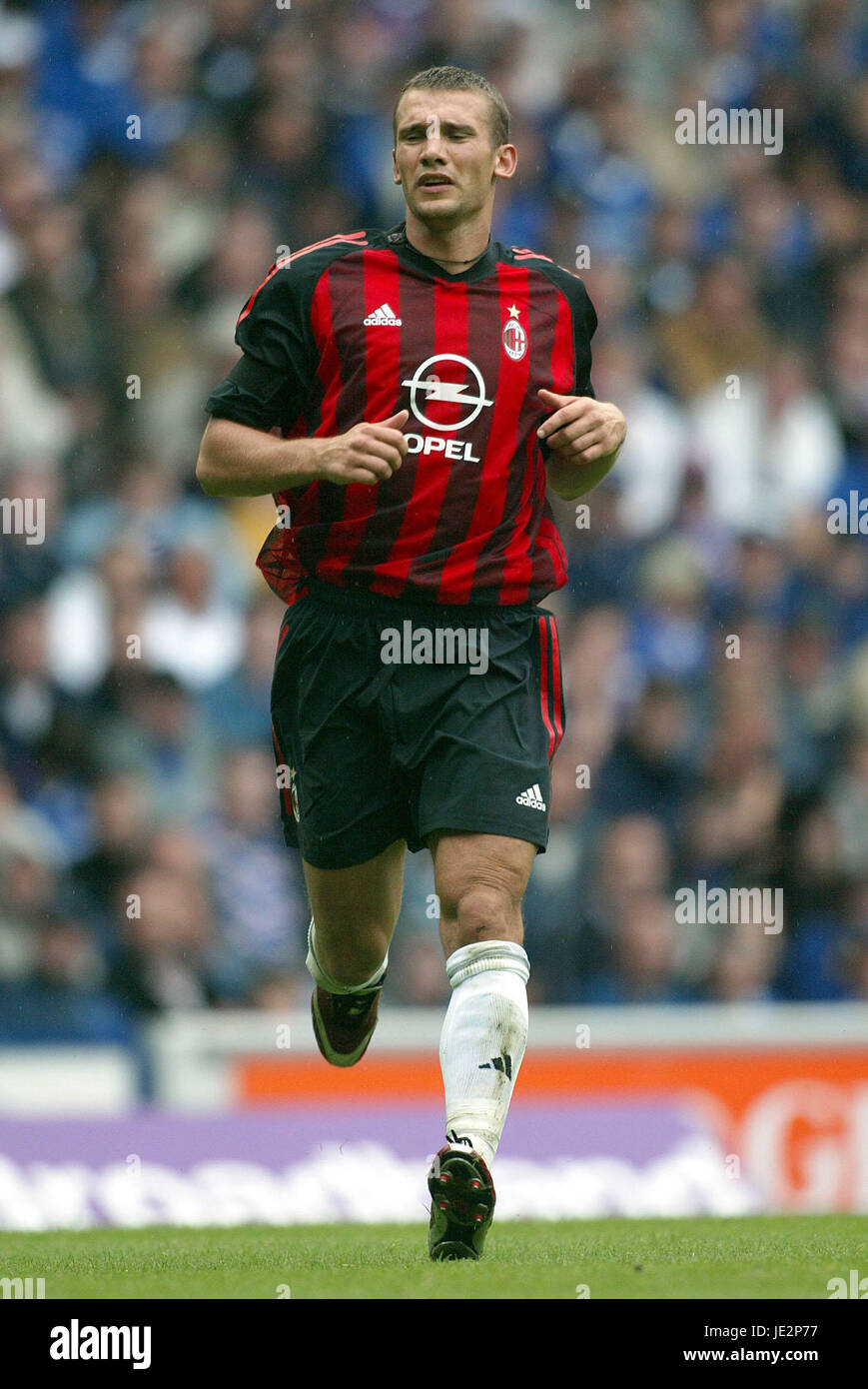AC Milan Andriy Shevchenko 27 Juillet 2002 Photo Stock - Alamy