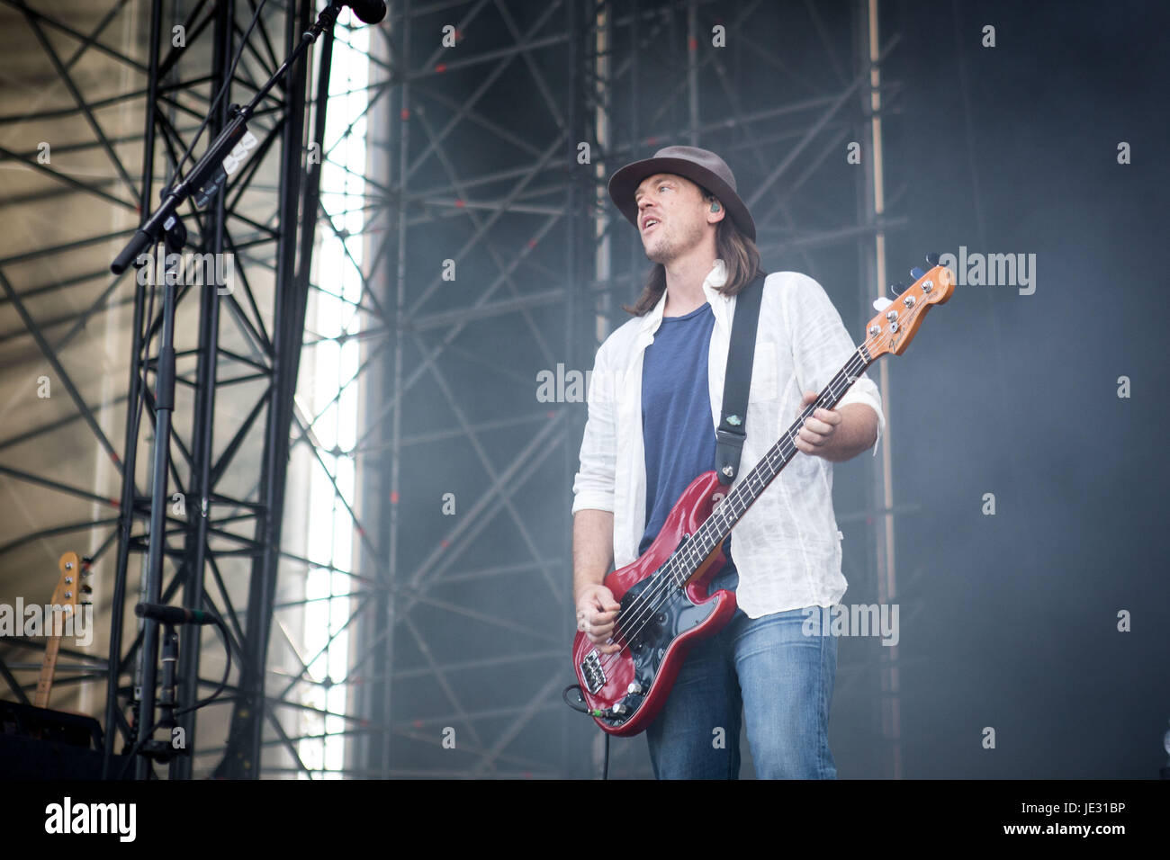 Rick Burch du groupe de rock américain Jimmy Eat World qui est ...