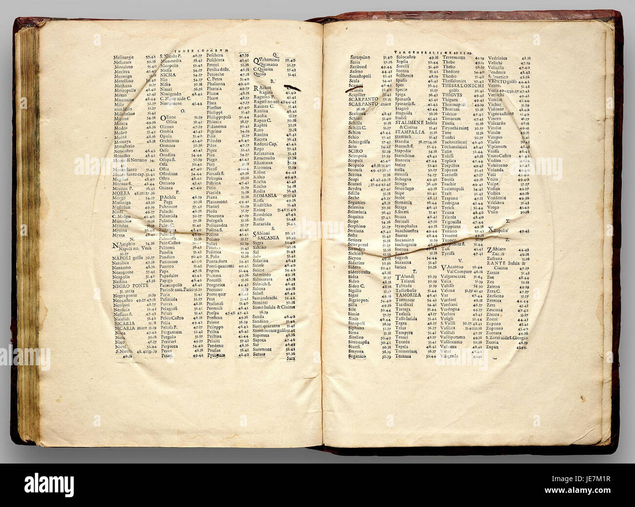 Cette page de l'Atlas Cosmographicae de Gerardus Mercator montre une carte qui représente les ...
