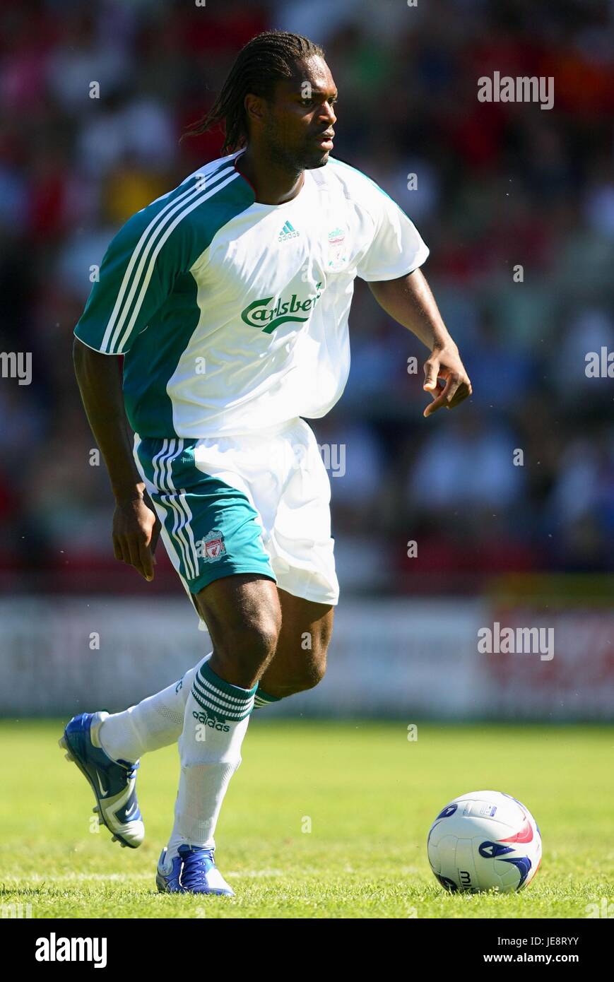 SALIF DIAO LIVERPOOL FC RACECOURSE GROUND WREXHAM AU PAYS DE GALLES 15 ...